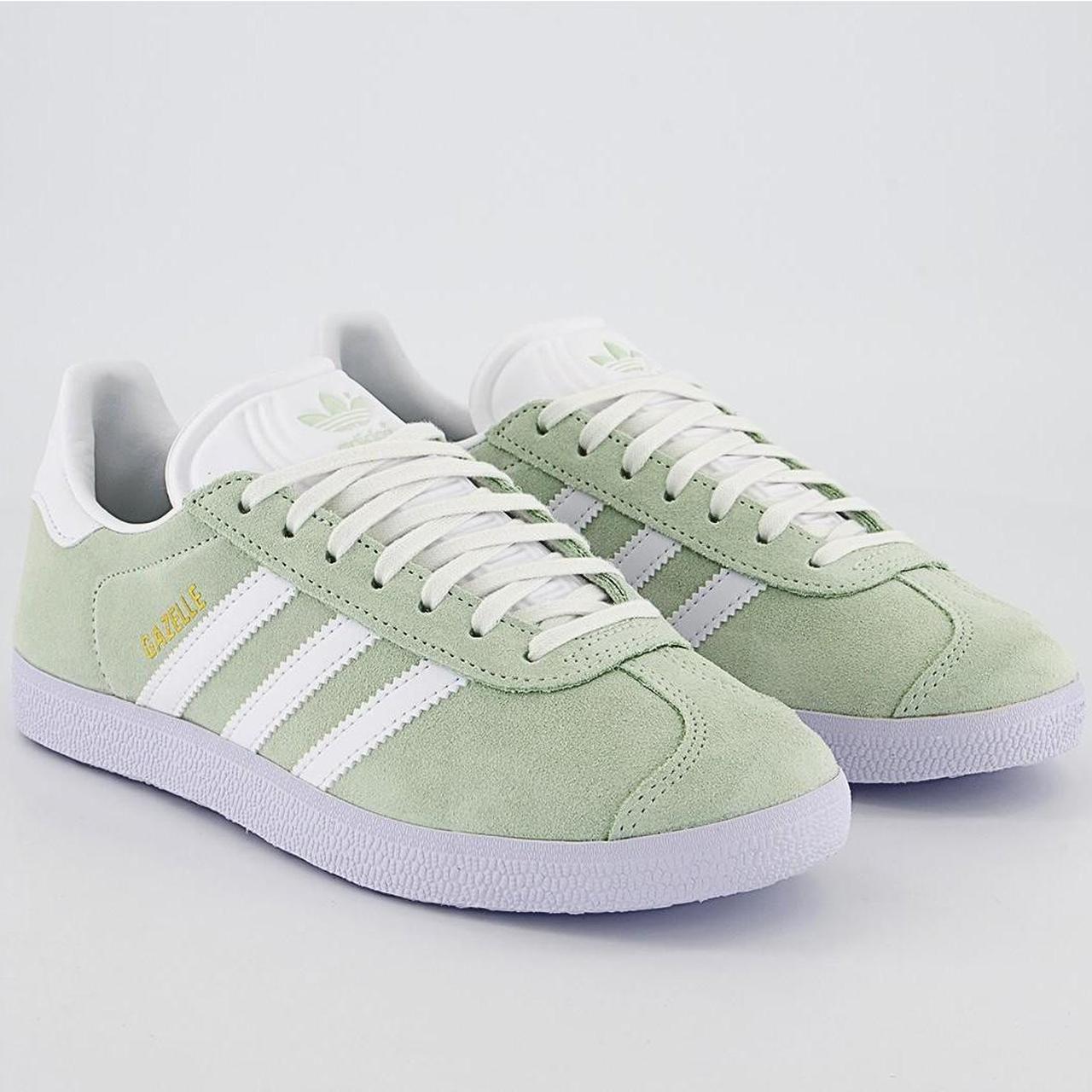 Adidas Women's Green Trainers | Depop