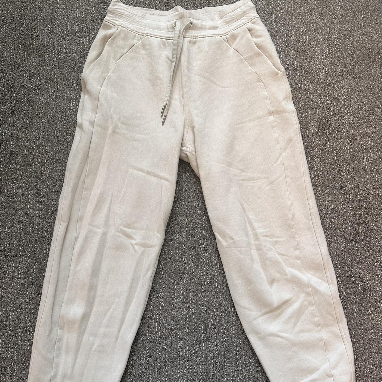 Lululemon Cream Swetpants Very comfy, super casu... - Depop