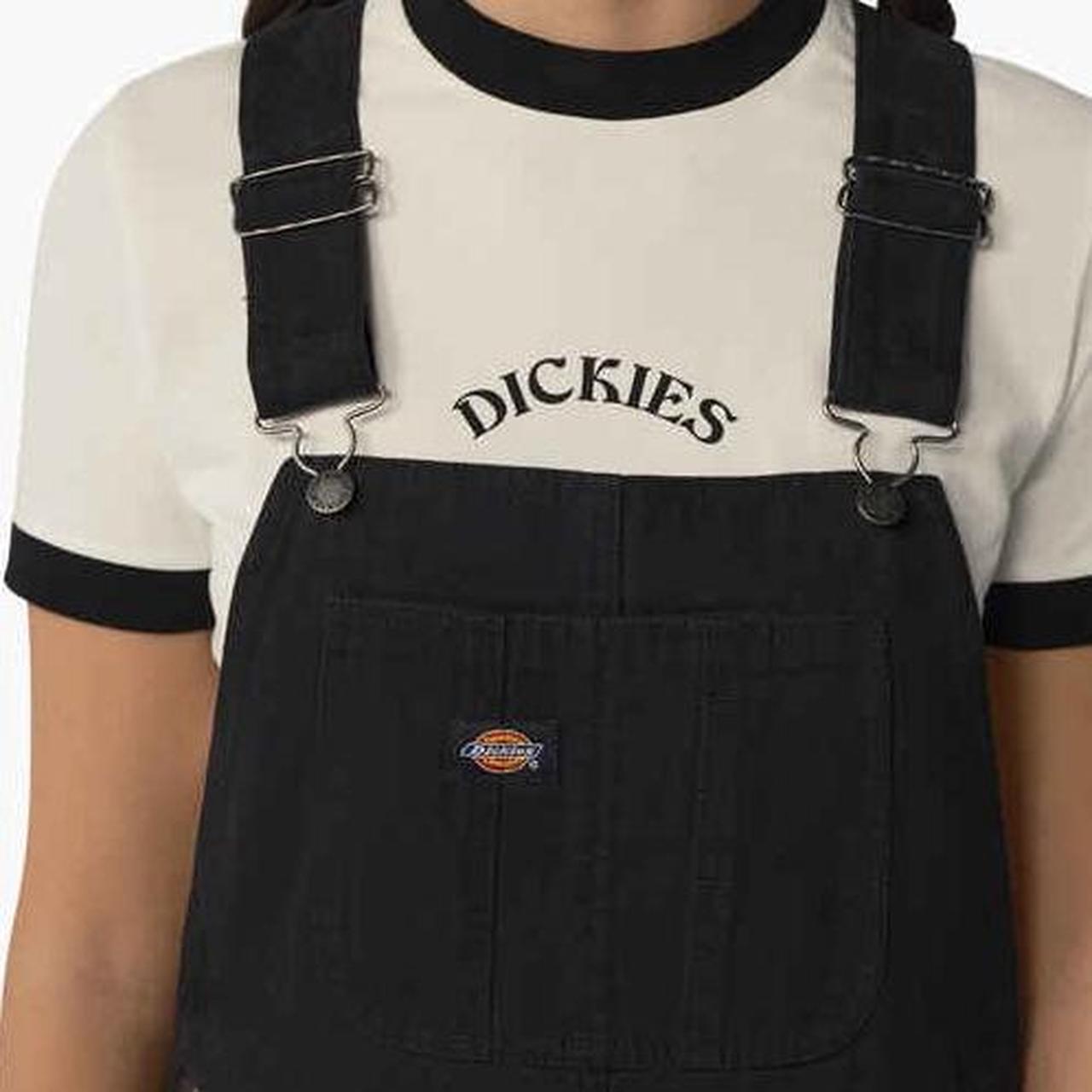 Women's Relaxed Fit Duck Bib Shortalls,... - Depop