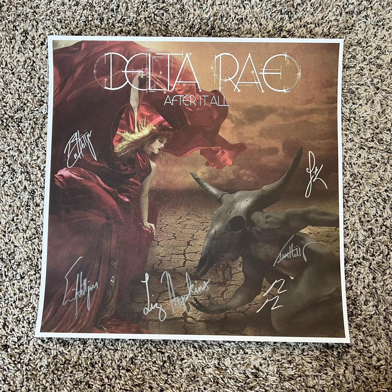 Delta Rae - After It All signed tour poster. This... - Depop