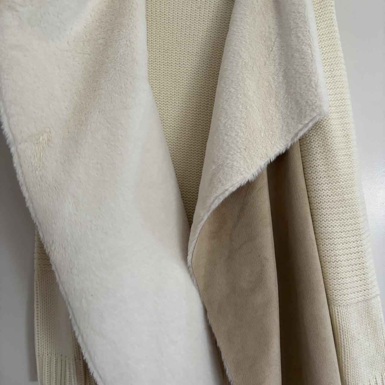 Cream Sass wool coat Great condition Size M or... | Depop