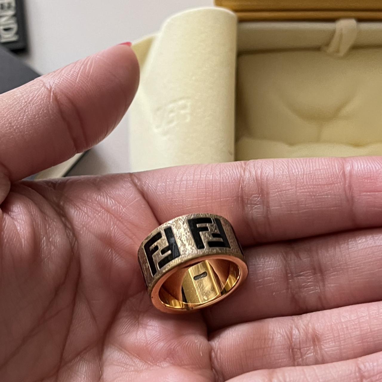Fendi “Forever” Ring in size small. Purchased in... - Depop