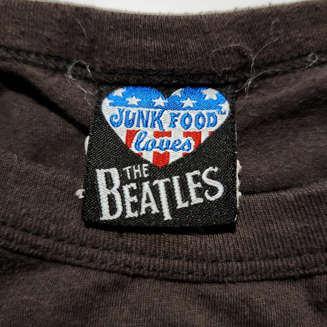 Y2k 2000s Vintage Junk Food The Beatles Yellow... - Depop
