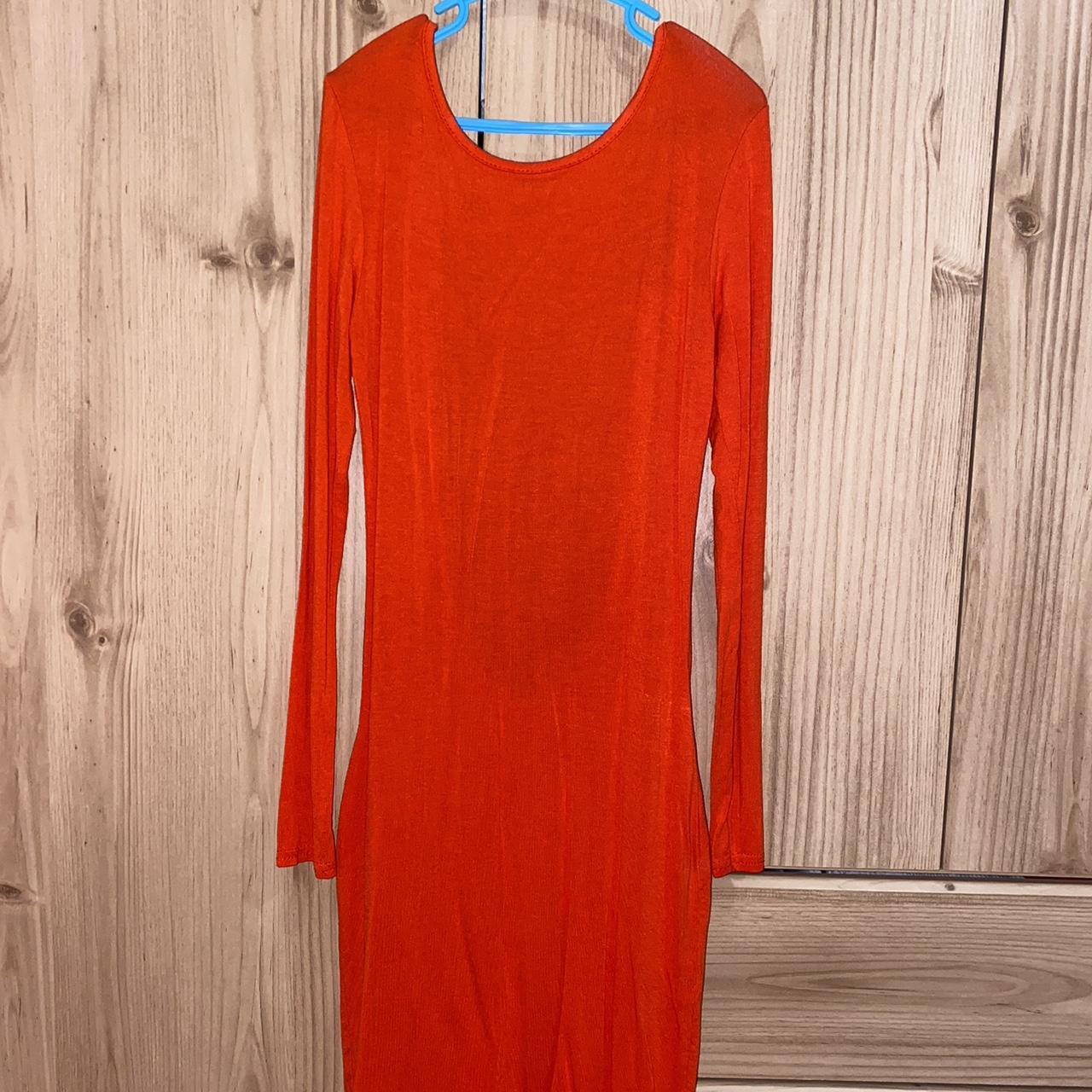 Boohoo Backless Dress Gorgeous Colour Stretchy... - Depop