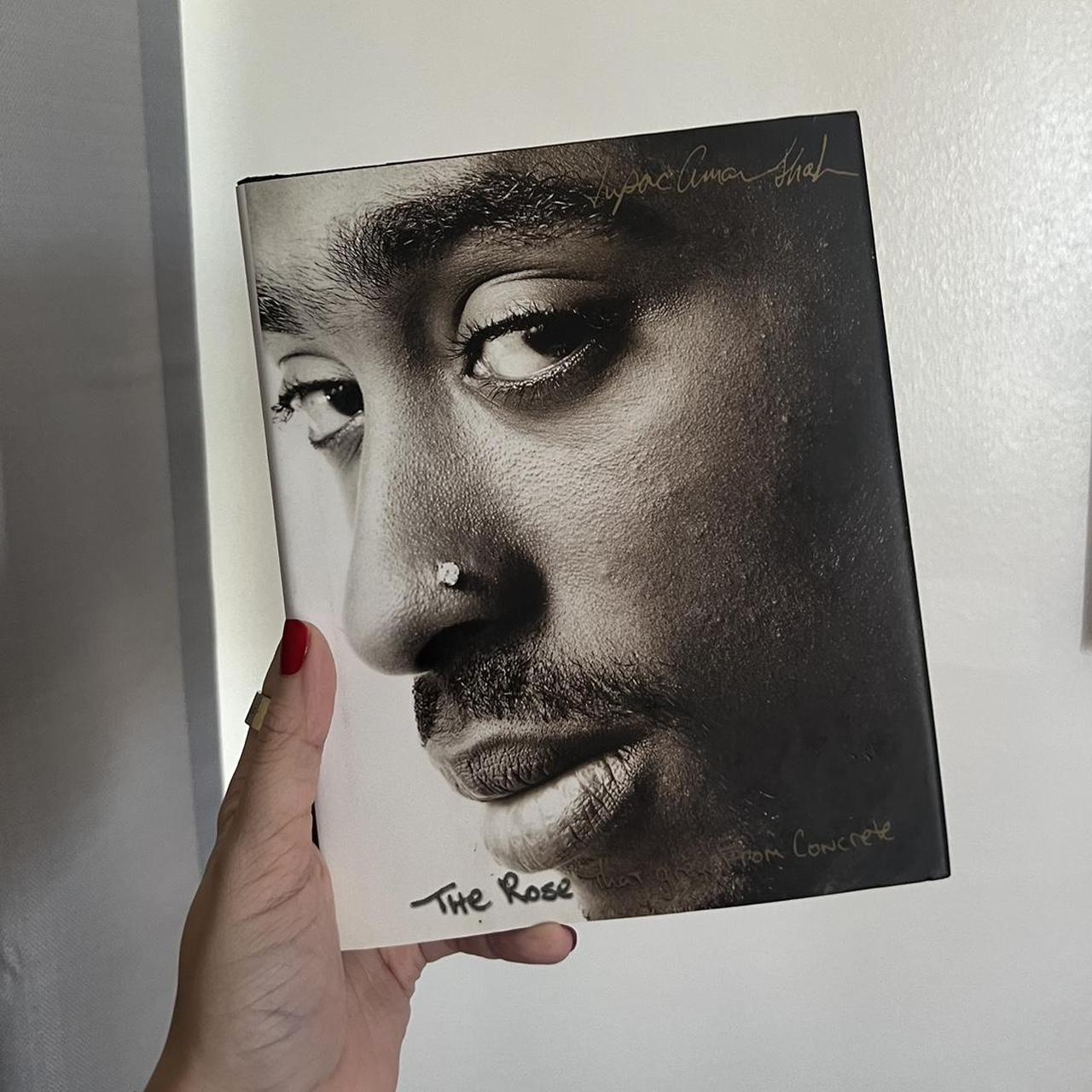 tupac shakur poetry book the rose that grew from... | Depop