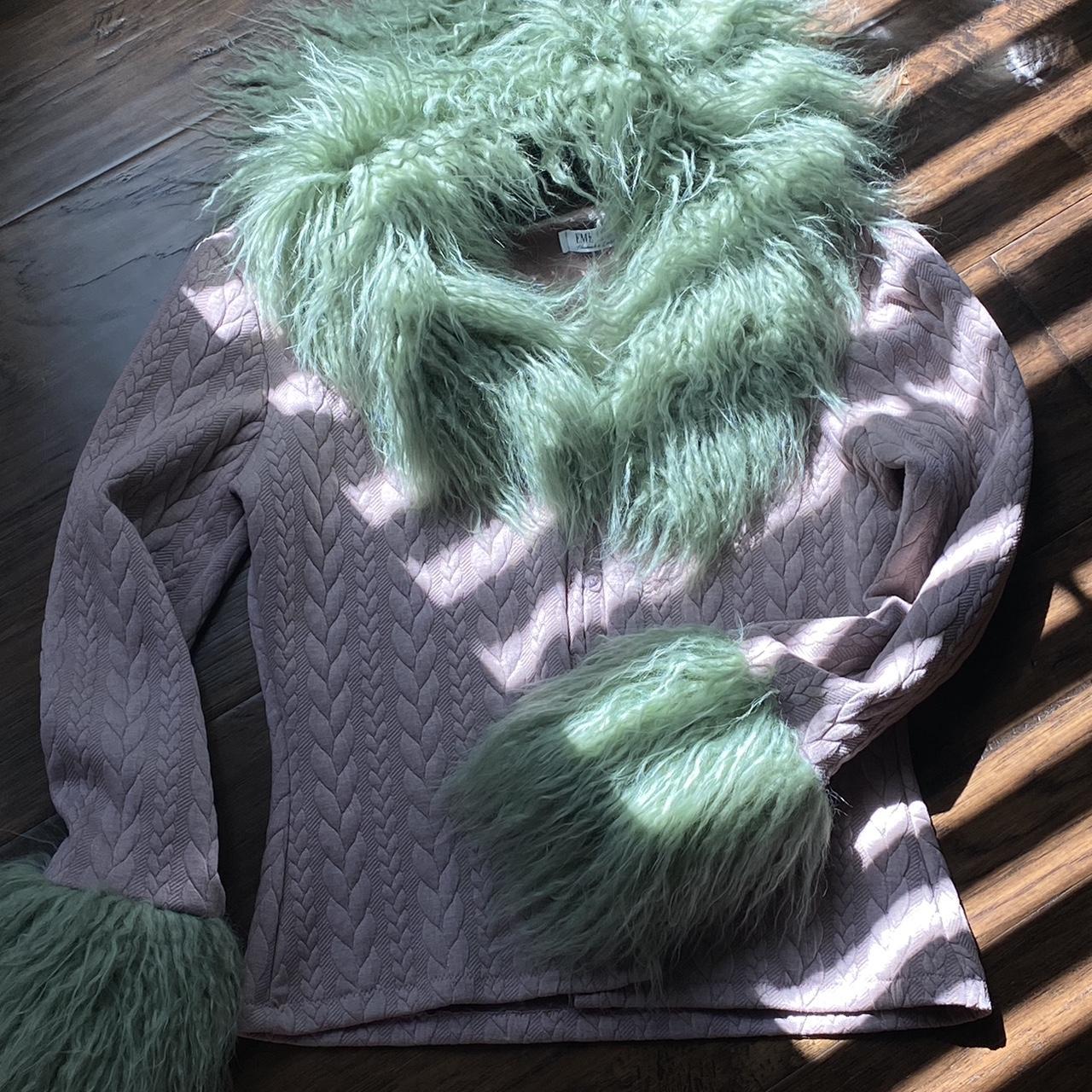 Detachable collar custom made hand made cardigan.... - Depop