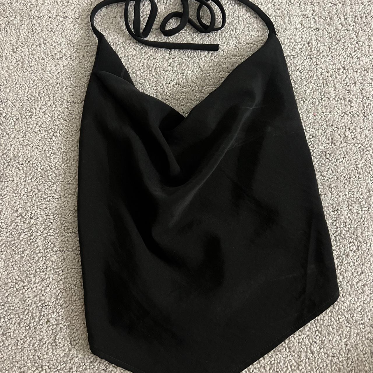 Flowy drop down tank top Adjustable ties Women’s small - Depop