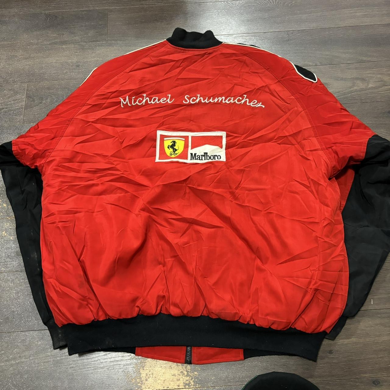 vintage Ferrari nice man bomber jacket from 1996.... - Depop