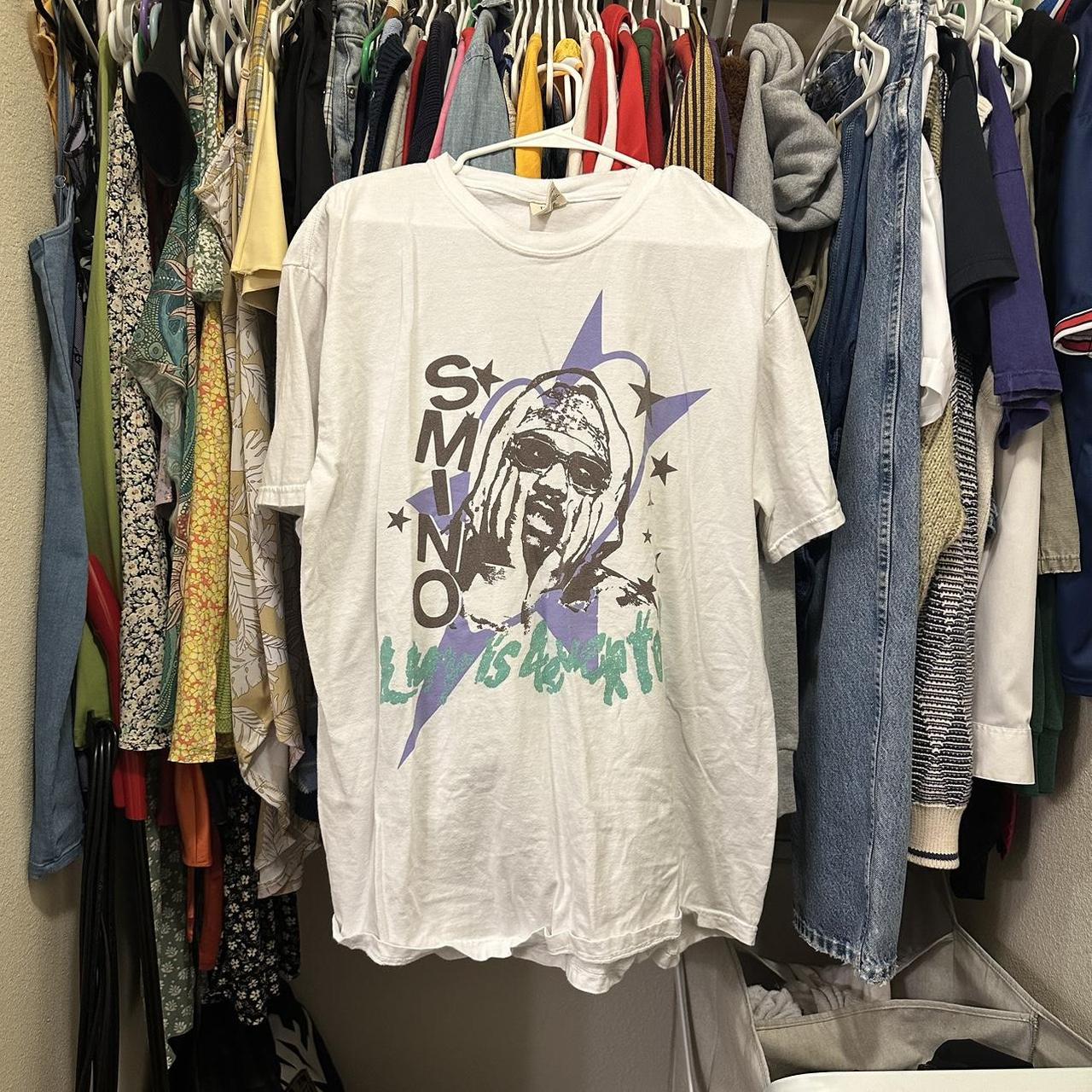 'Luv Is 4ever' Smino Tour T Shirt Size XL Great... - Depop