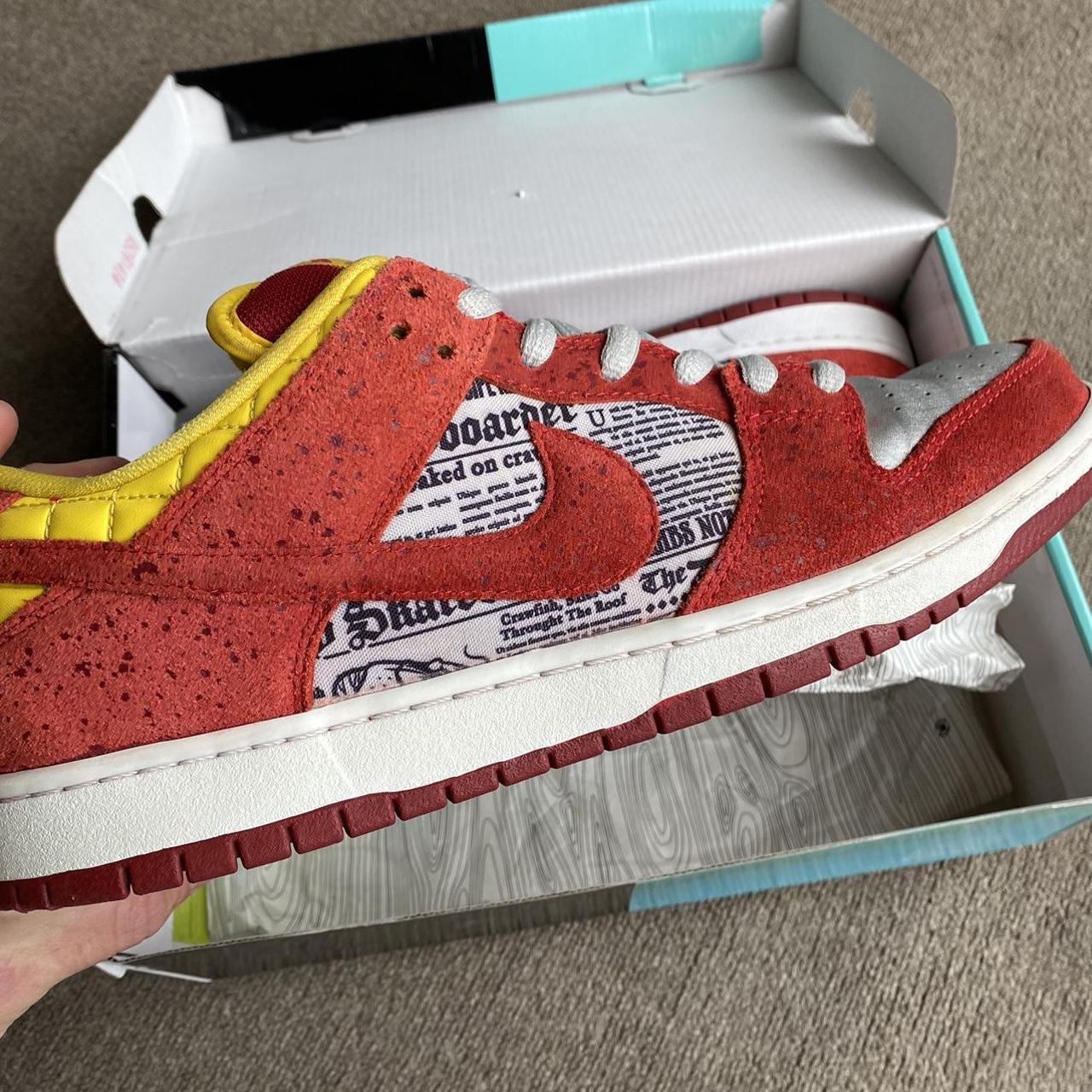 Nike SB Dunk Low Crawfish, size men’s US12, 8/10... - Depop