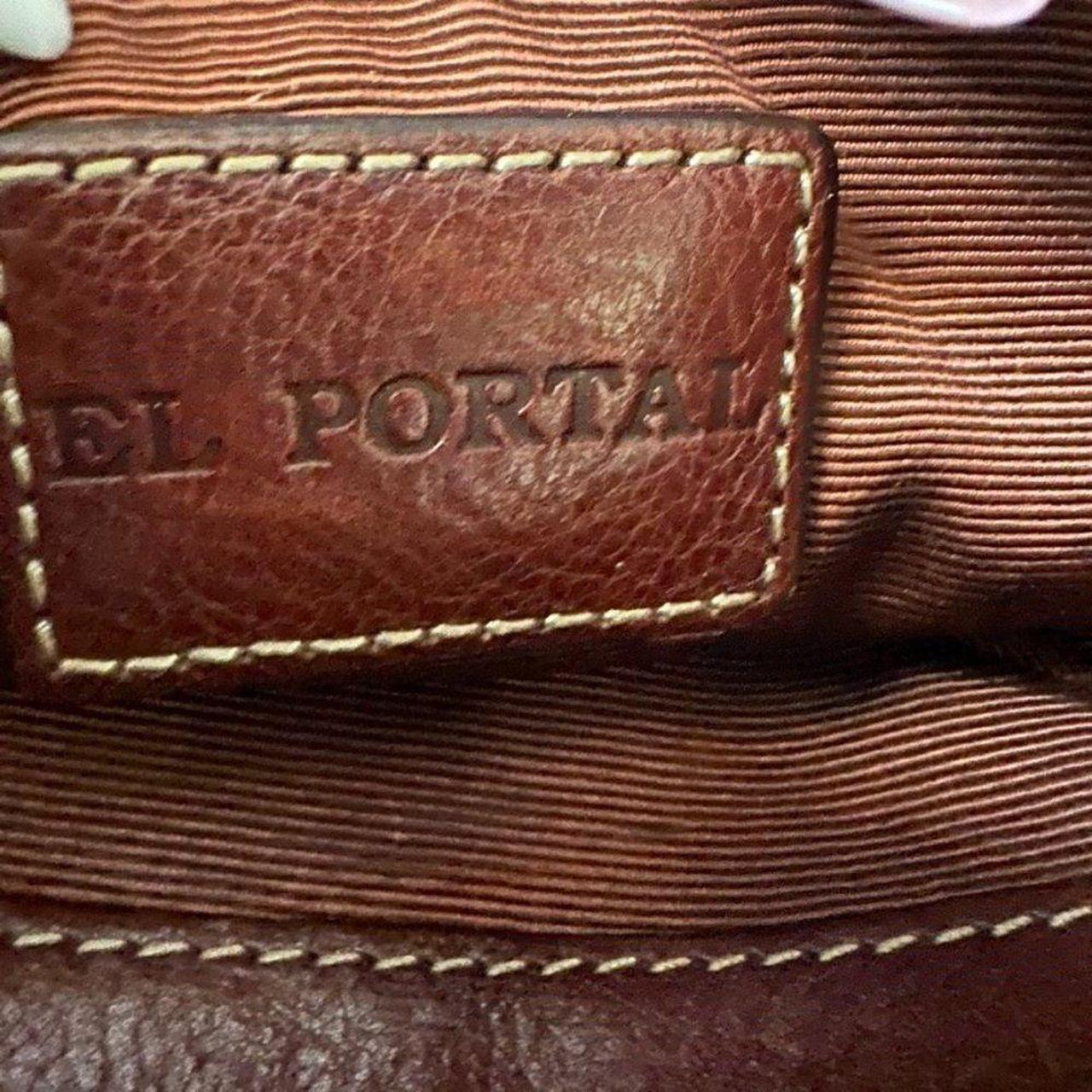 El Portal Leather Mini Shoulder Bag Bundle Brown... - Depop