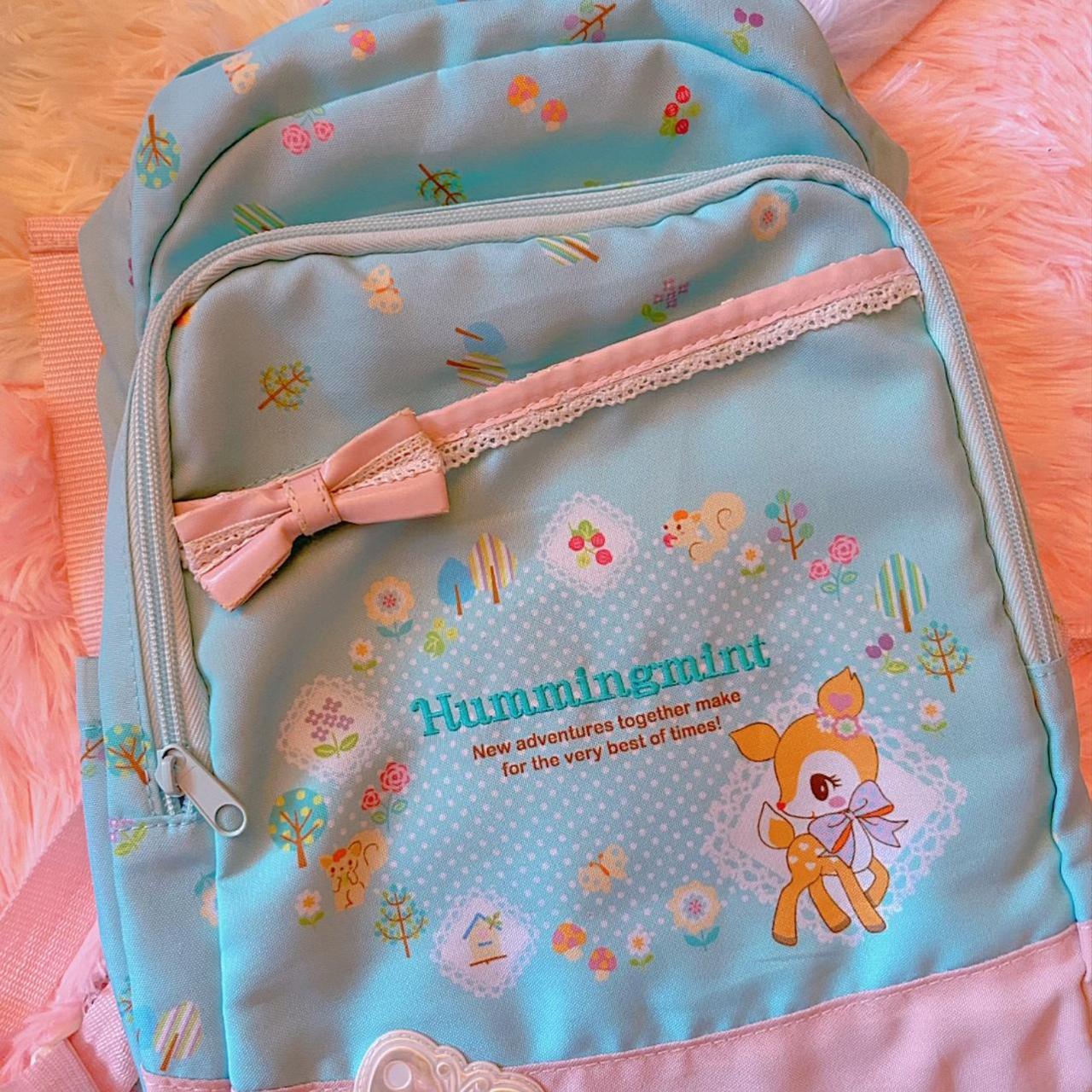 Hummingmint backpack Very cute backpack! Some flaws... - Depop
