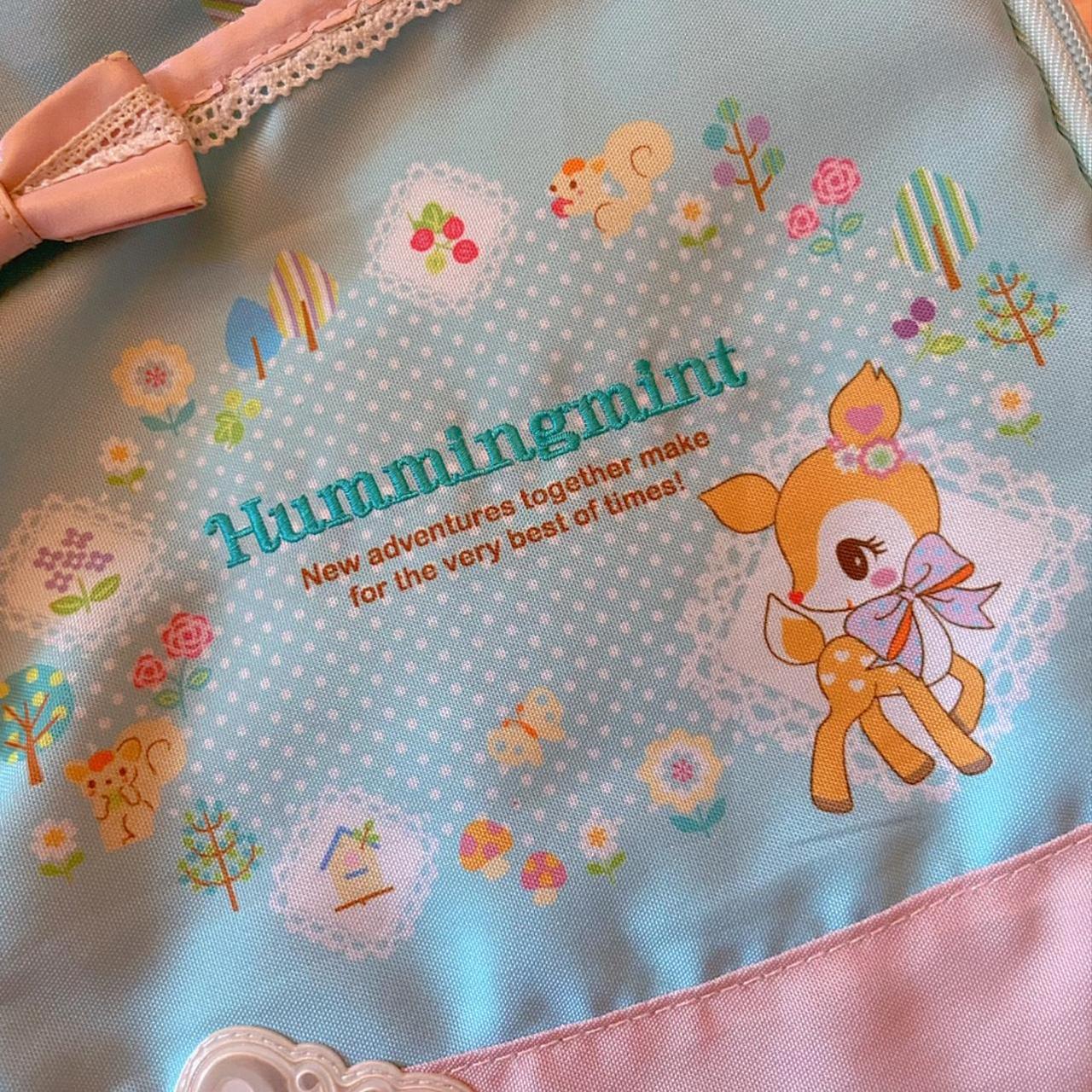 Hummingmint backpack Very cute backpack! Some flaws... - Depop