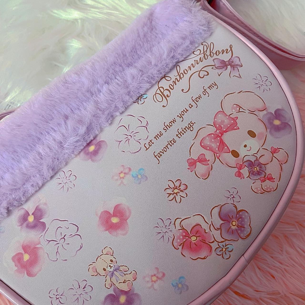 Sanrio Bonbonribbon fluffy bow bag Super cute... - Depop