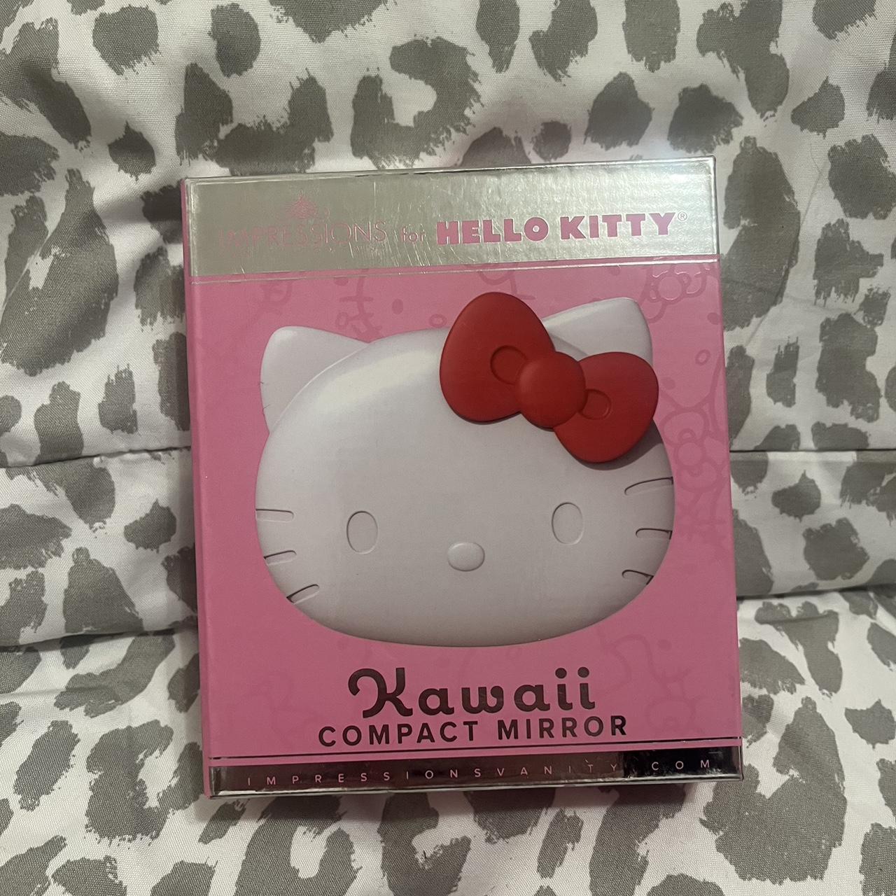 hello kitty compact led mirror brand new in box... - Depop