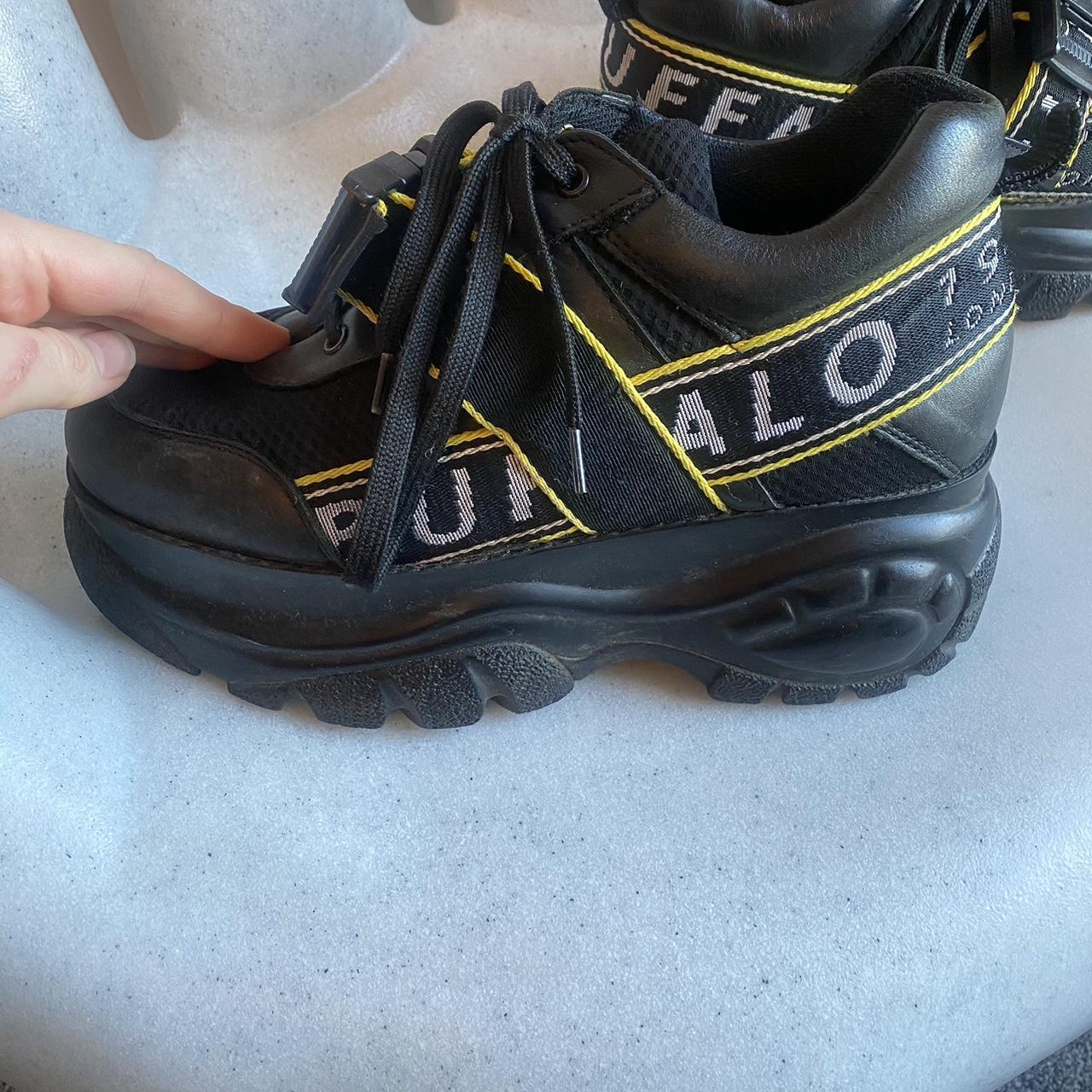 Limited edition buffalo trainers, good condition,... - Depop