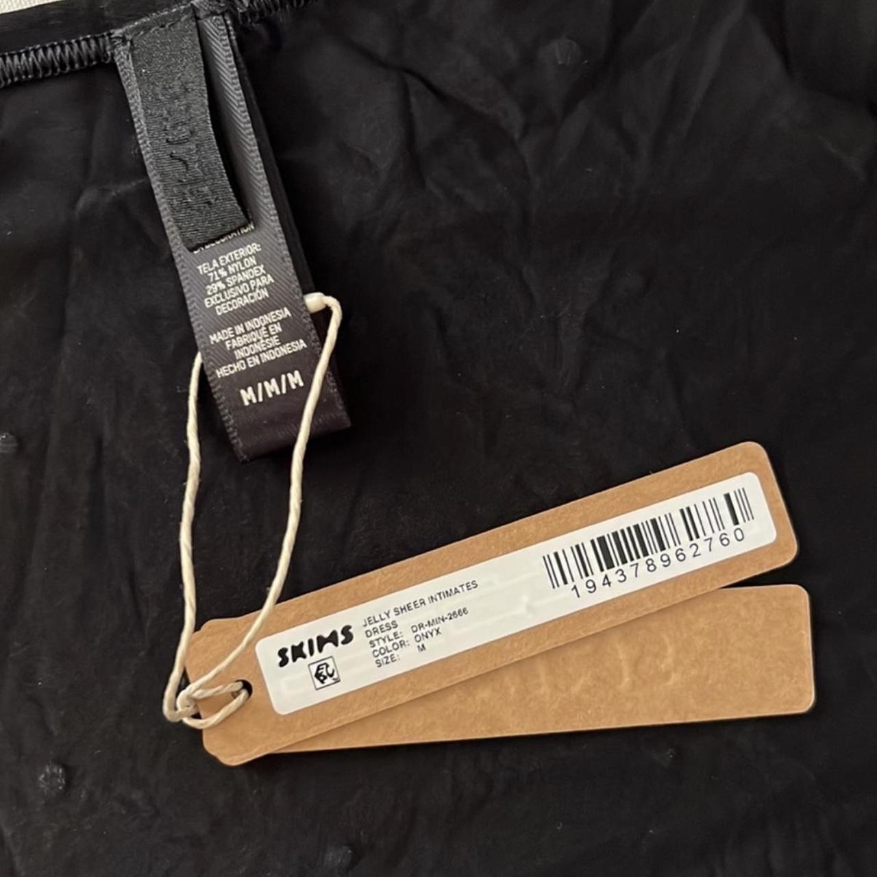 Skims jelly sheer rhinestone dress NWT Size... - Depop