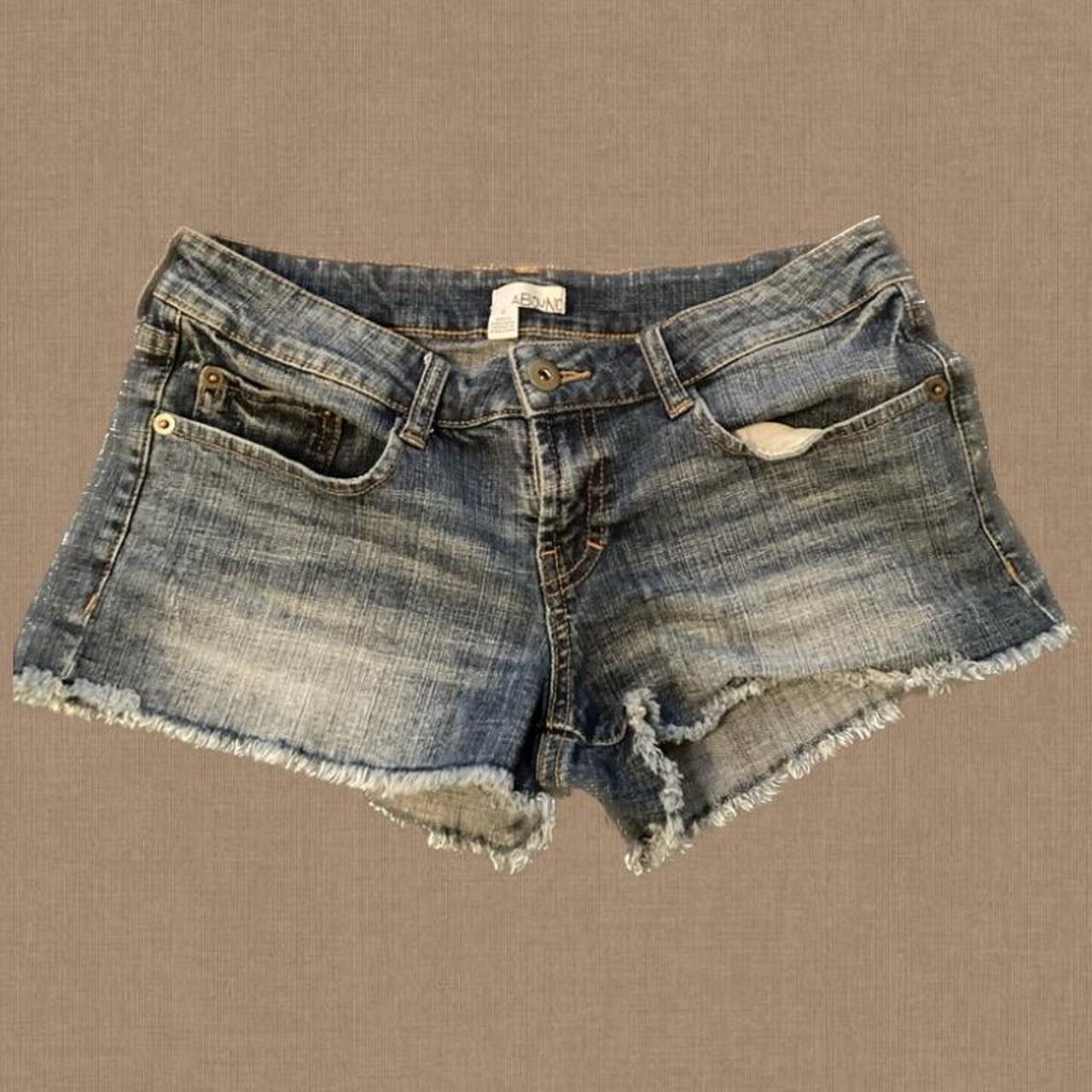 Denim shorts worn only twice. Size small. Labeled... - Depop