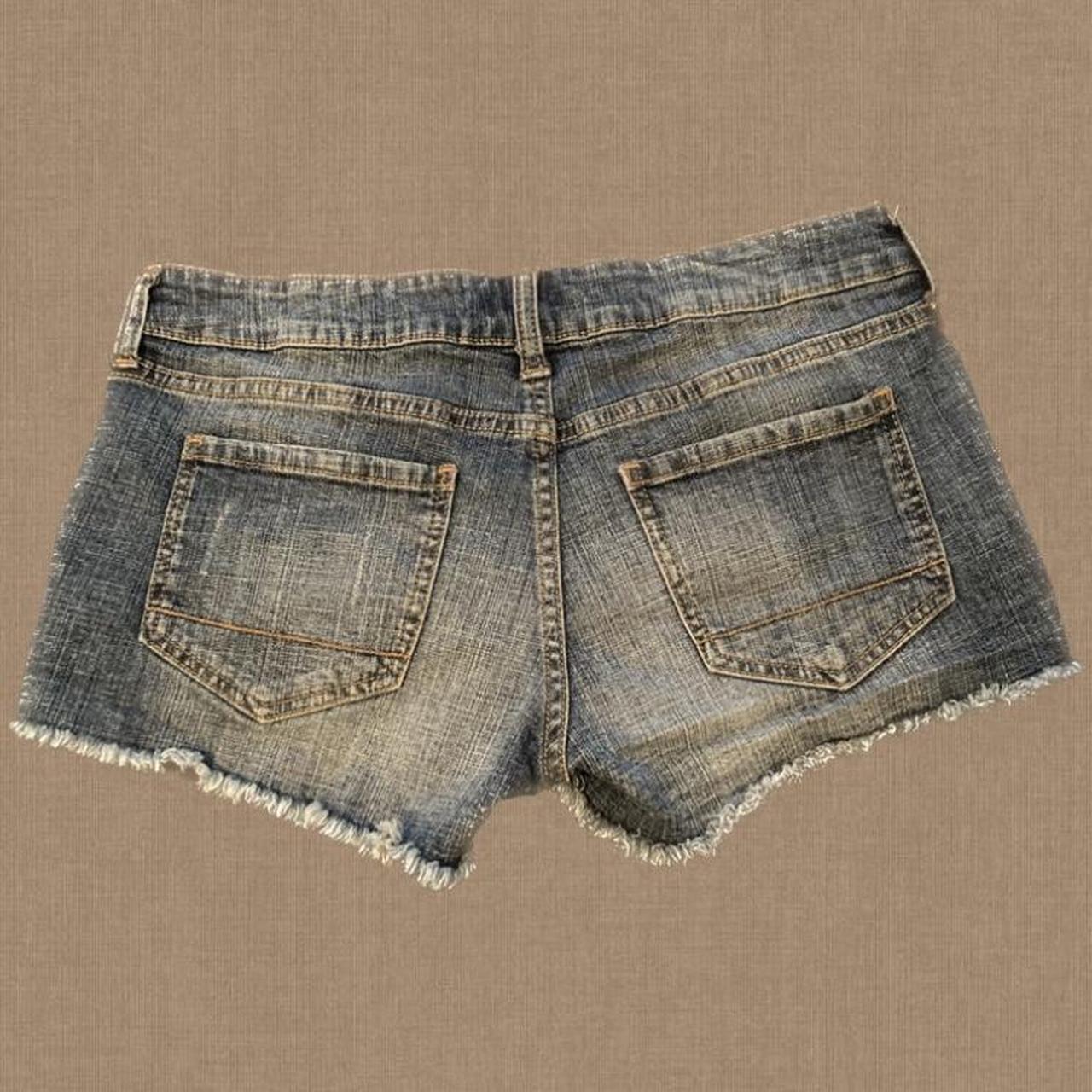 Denim shorts worn only twice. Size small. Labeled... - Depop