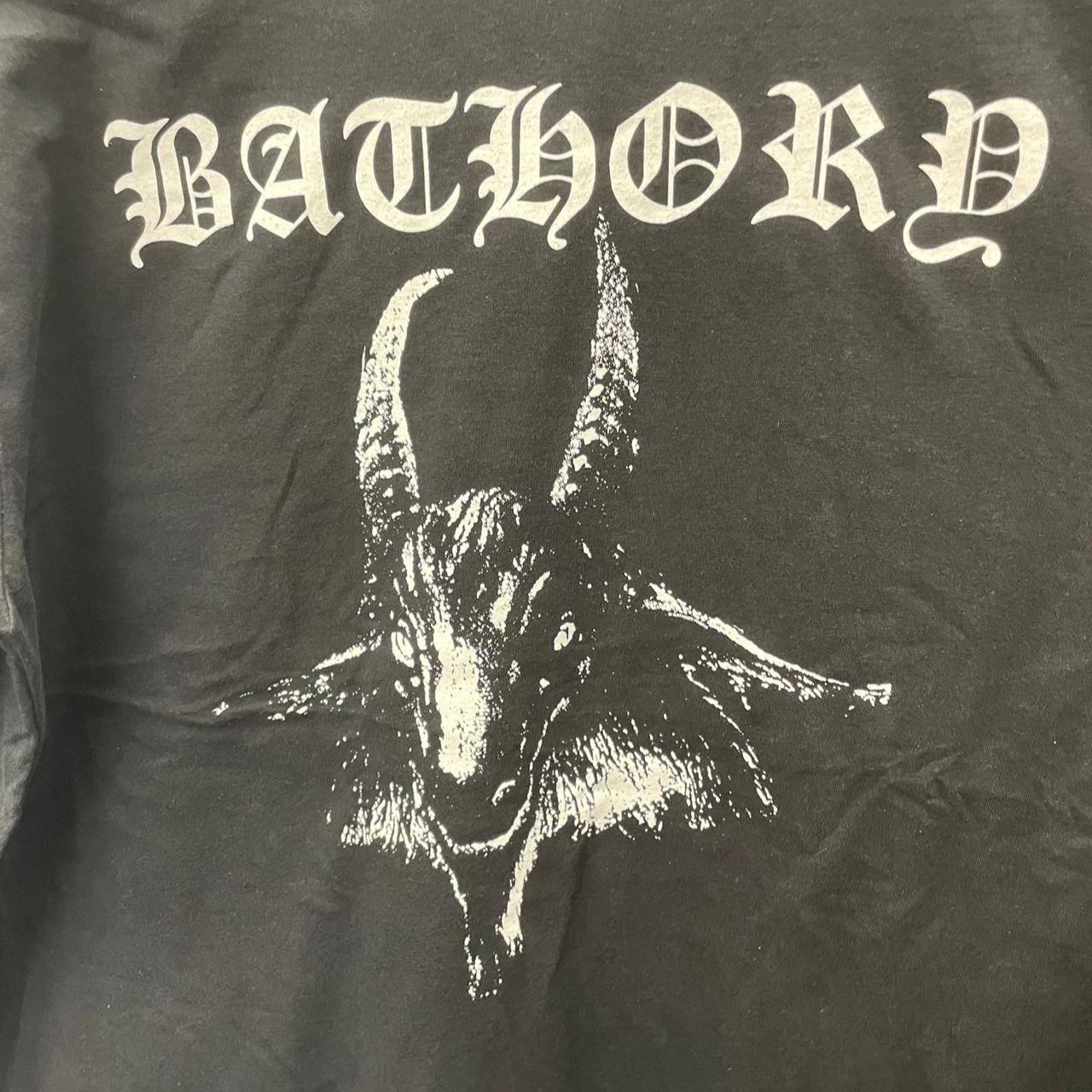 Bathory | Official Band Long Sleeved T-Shirt | Goat... - Depop