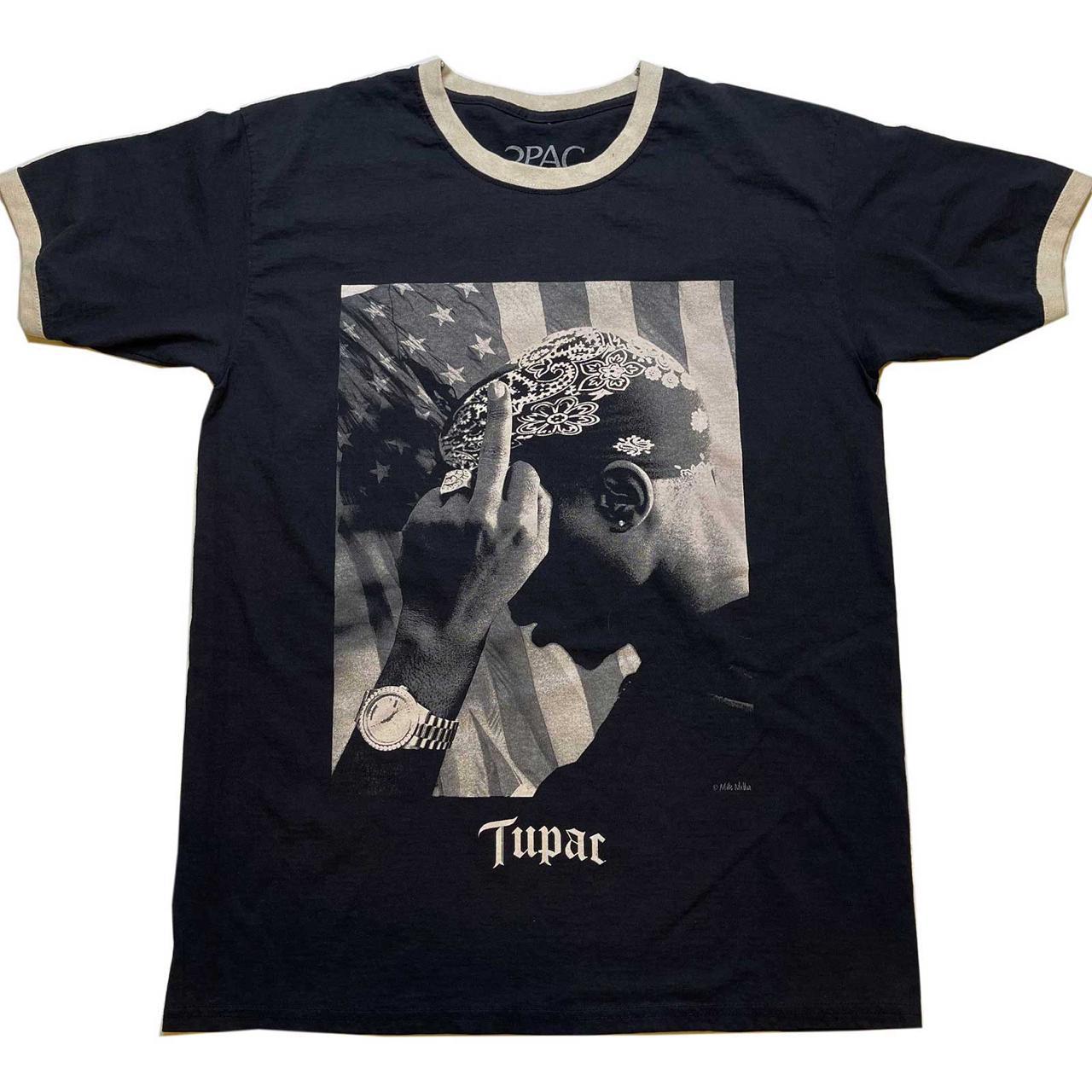 Tupac Shakur (2pac) | Official Band Ringer T-shirt |... - Depop