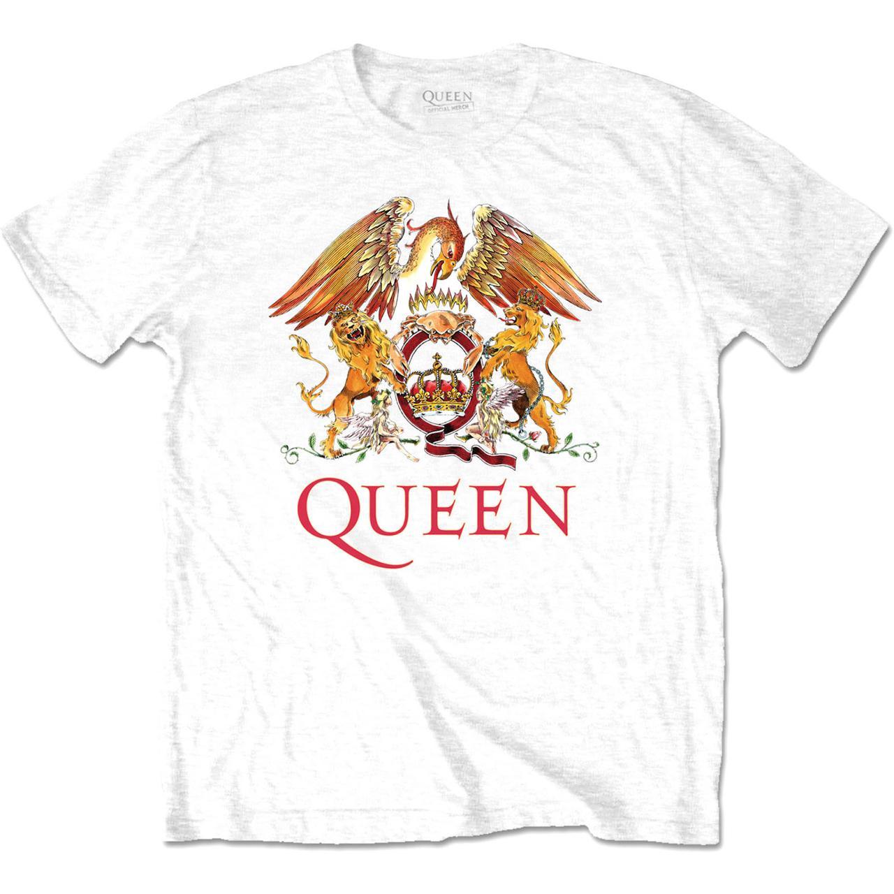 Queen | Official Band T-Shirt | Classic Crest... - Depop