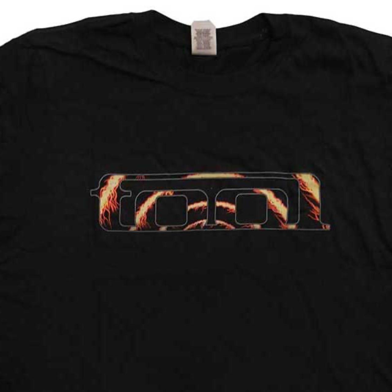 Tool | Official Band T-shirt | Flame Spiral (Back &... - Depop