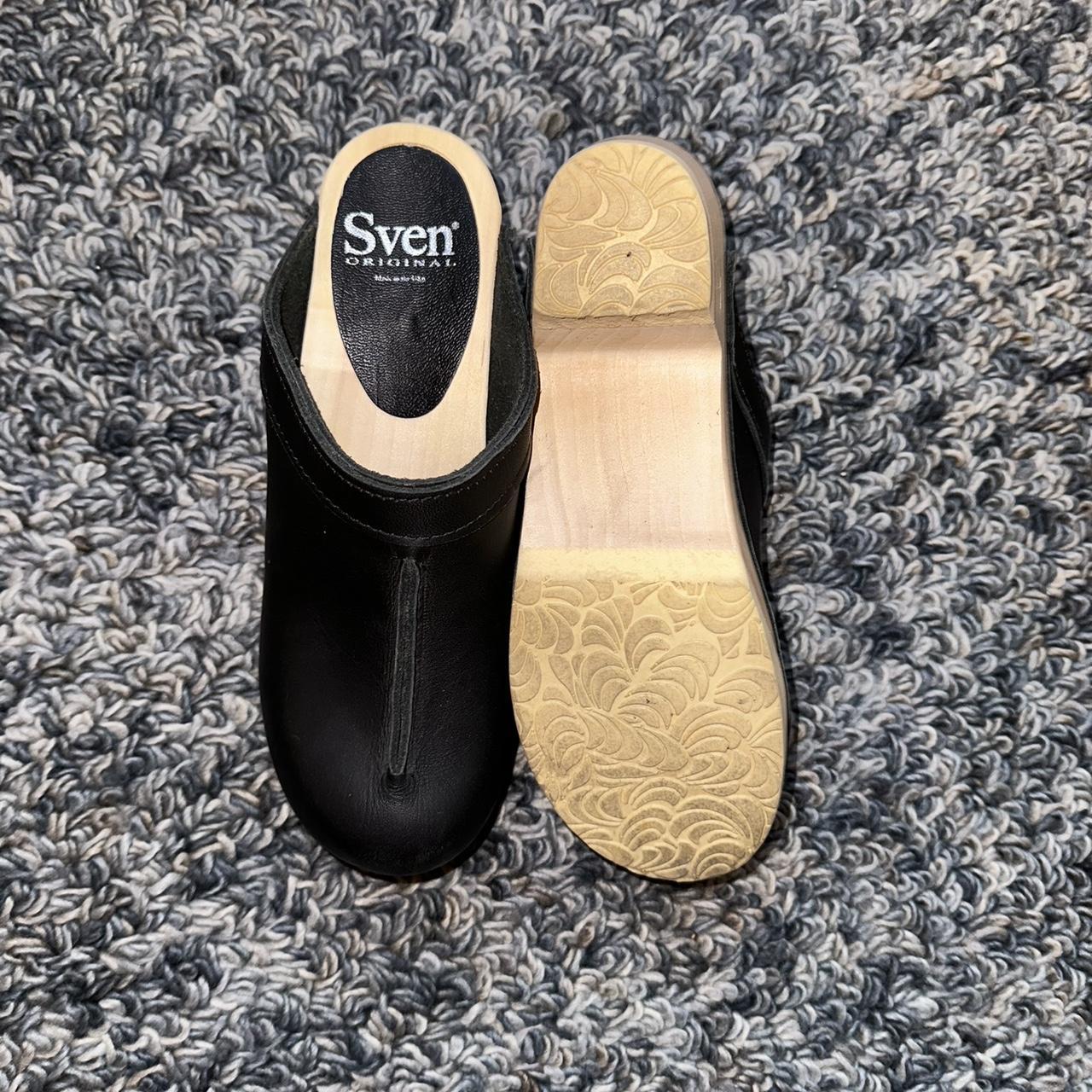 Super cute Sven black clogs! Worn only once! Size:... - Depop