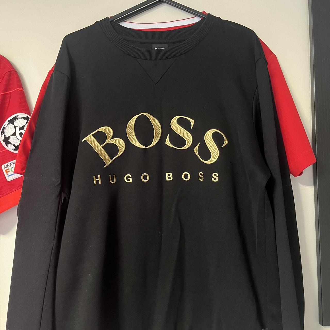 Hugo Boss Crew Neck Medium - fits small Message for... - Depop
