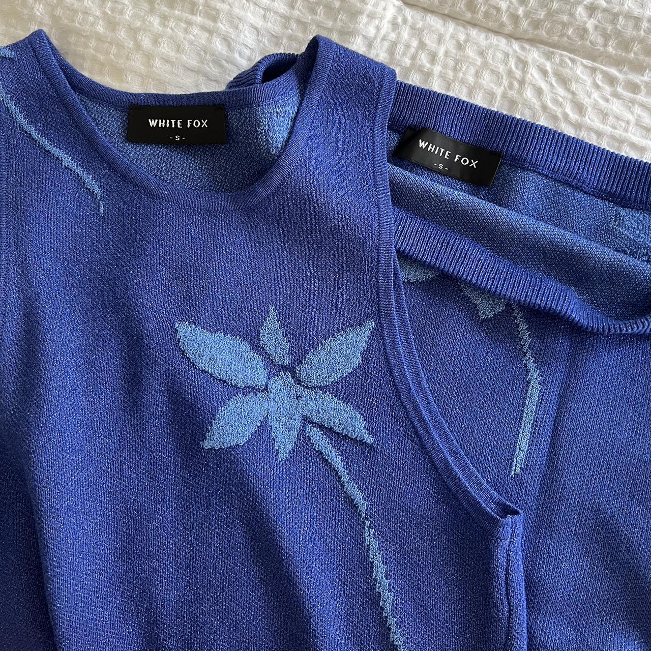 White Fox matching set can be sold... - Depop