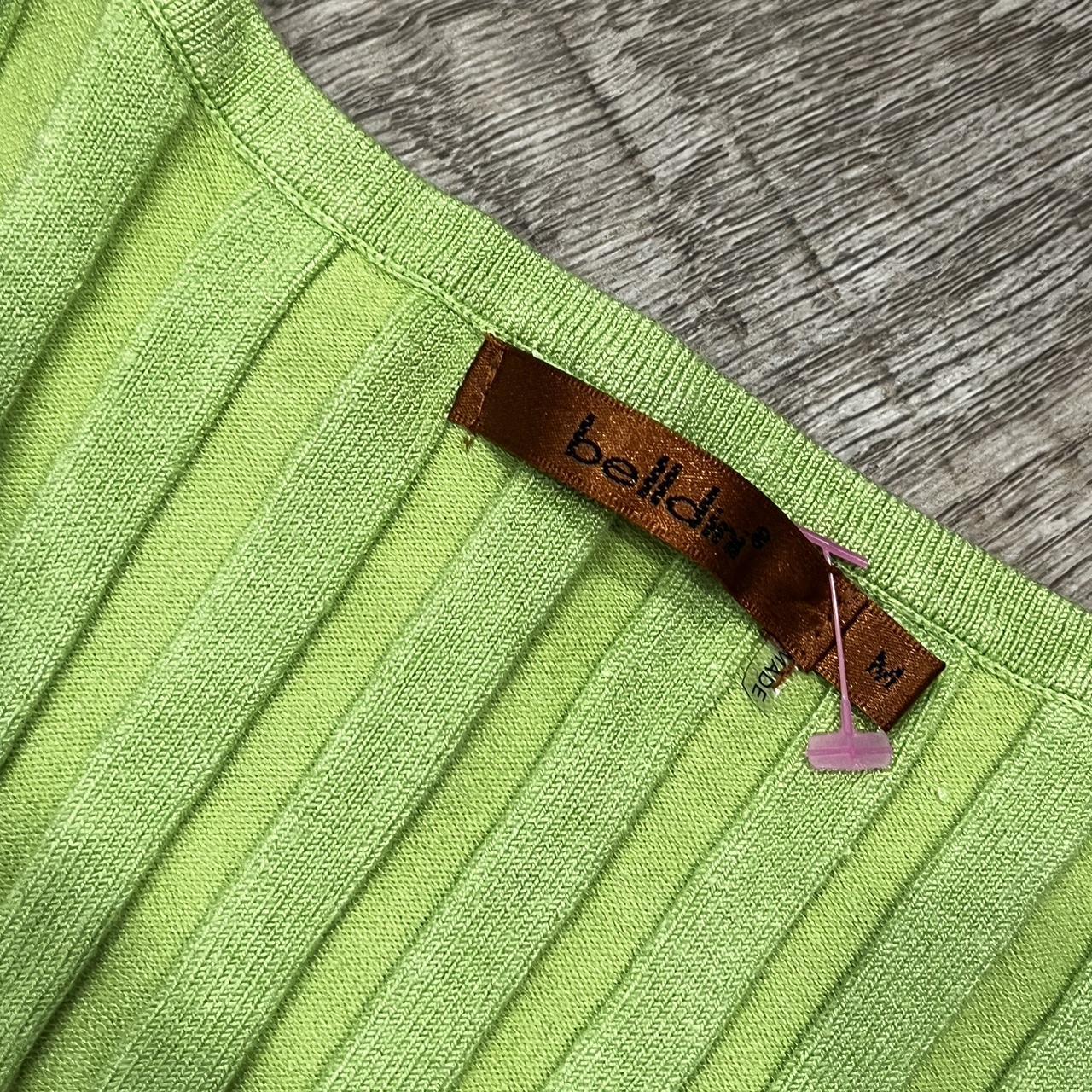 Y2K Belldini form fitting knitted tank top runs... - Depop