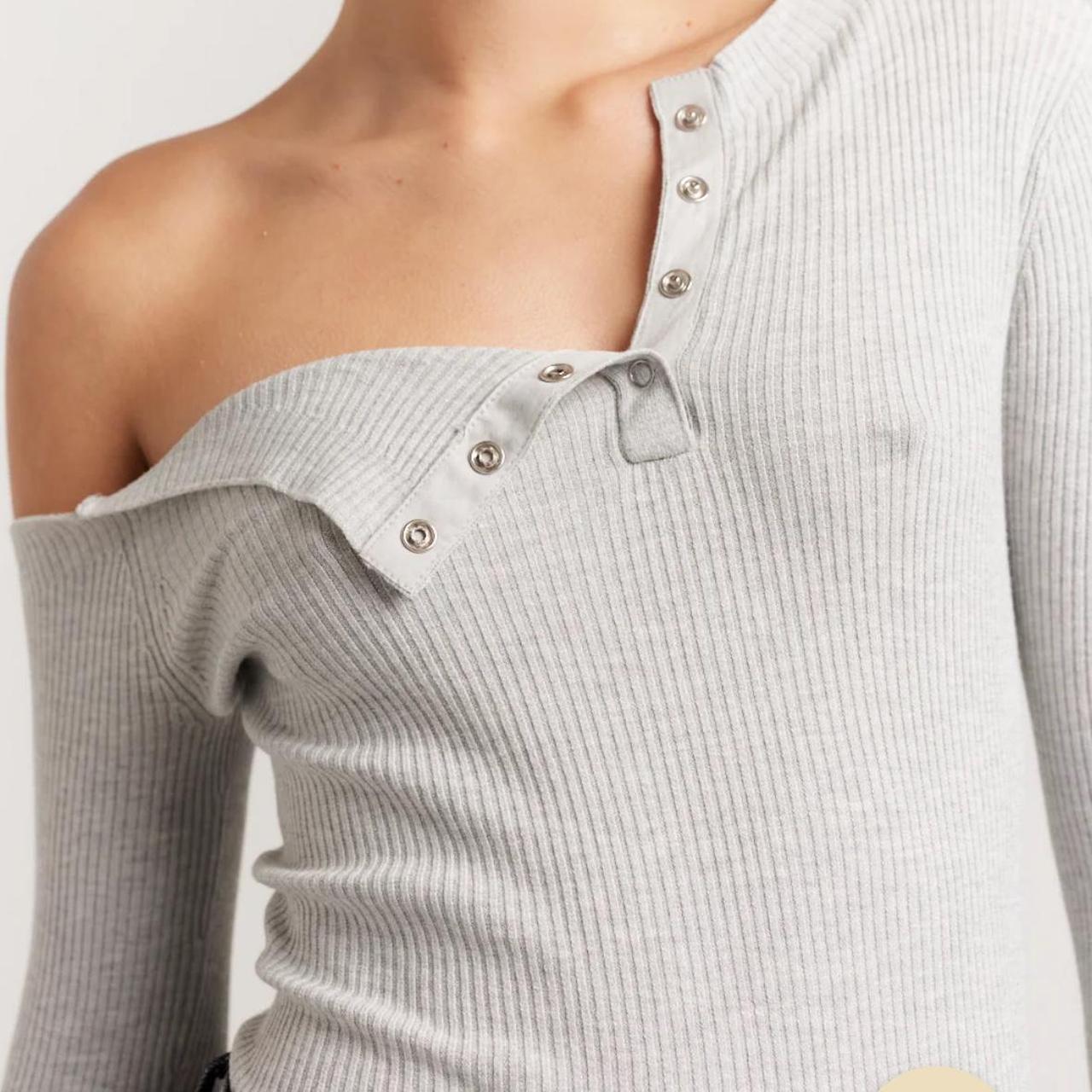 Henne Grey Argo Rib Perfect condition just don’t... - Depop