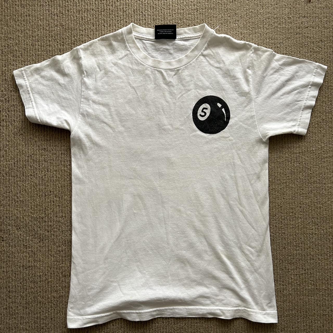 channel 5 merch - 5 ball tee used well, still good... - Depop