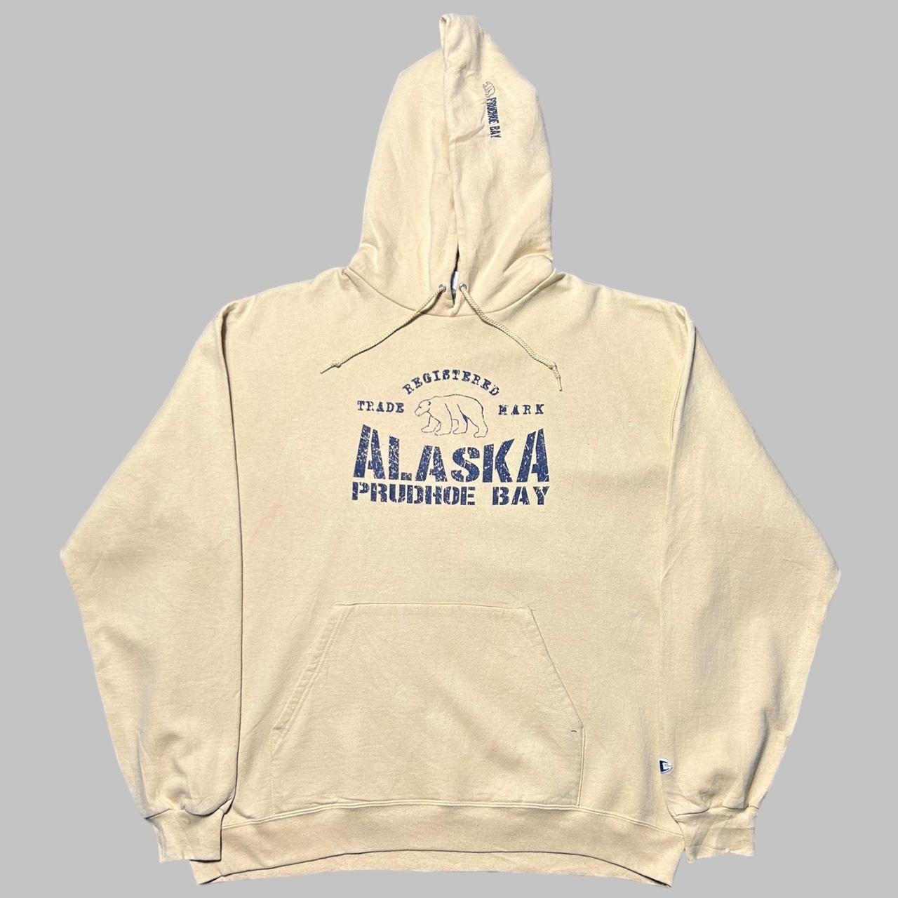 Yellow Alaska champion hoodie Amazing yellow... - Depop