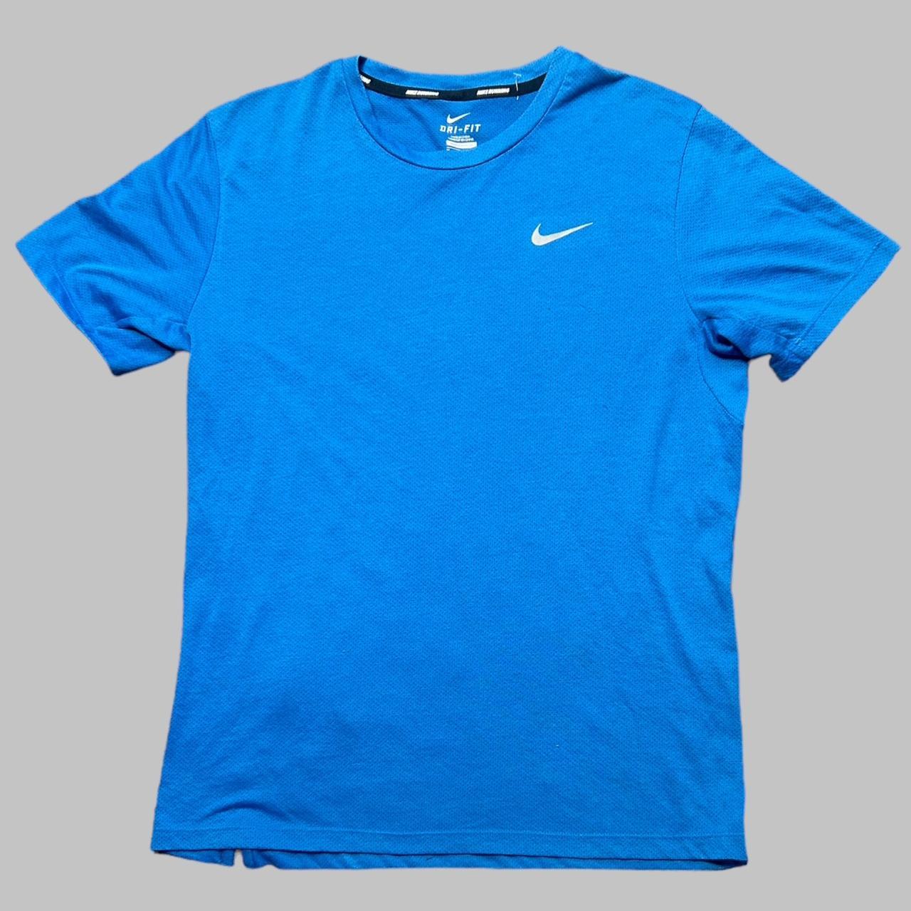 Nike Men's Blue T-shirt | Depop