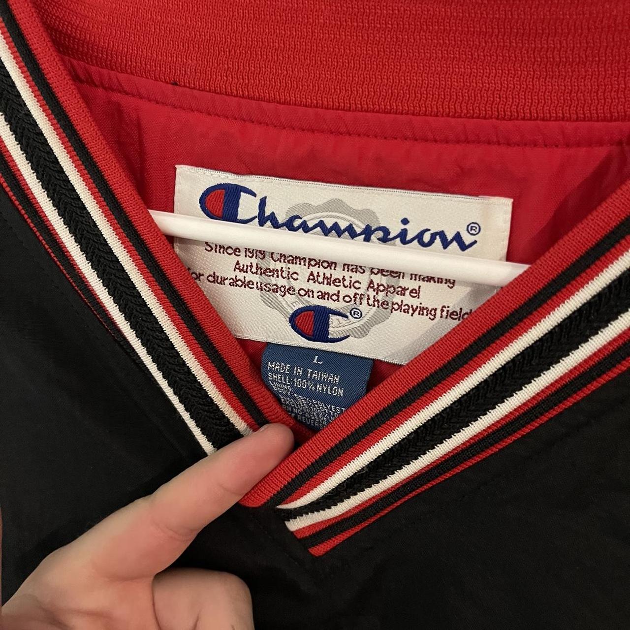 Vintage black and red Champion St Cloud State... - Depop