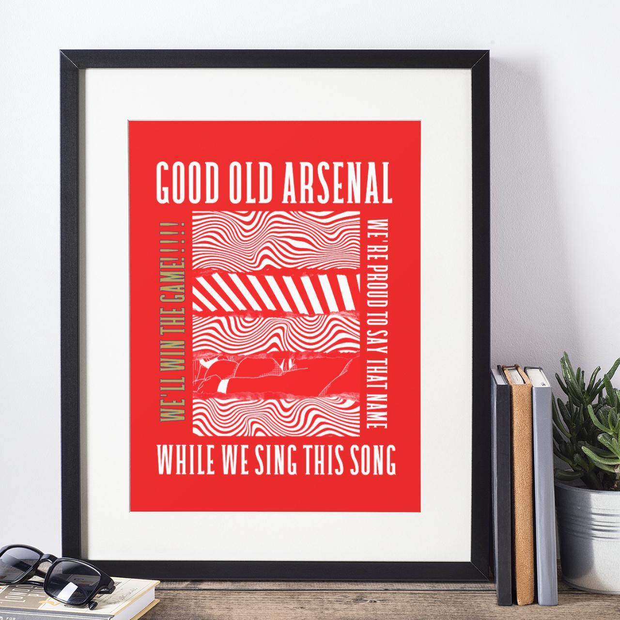 'Good Old Arsenal' - Arsenal FC club anthem inspired... - Depop