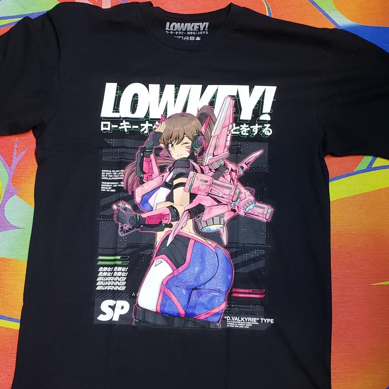 Lowkey Geeks overwatch Dva x Valkyrie Shirt Size... - Depop