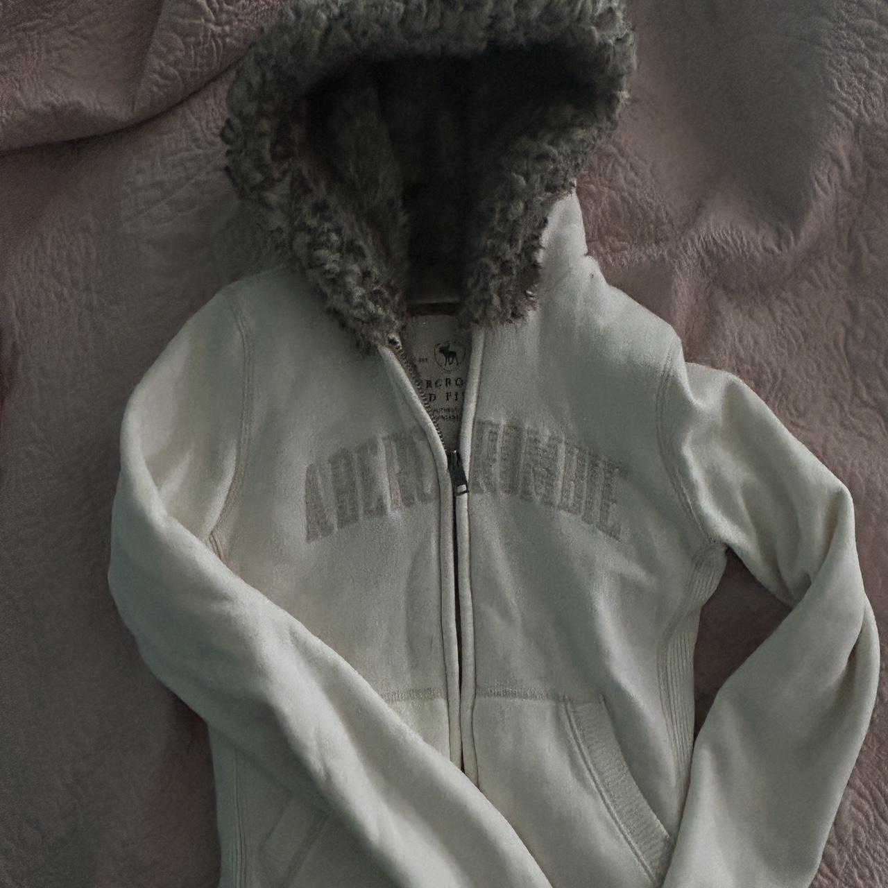 Vintage Abercrombie fur jacket💋 -late 2000’s... - Depop