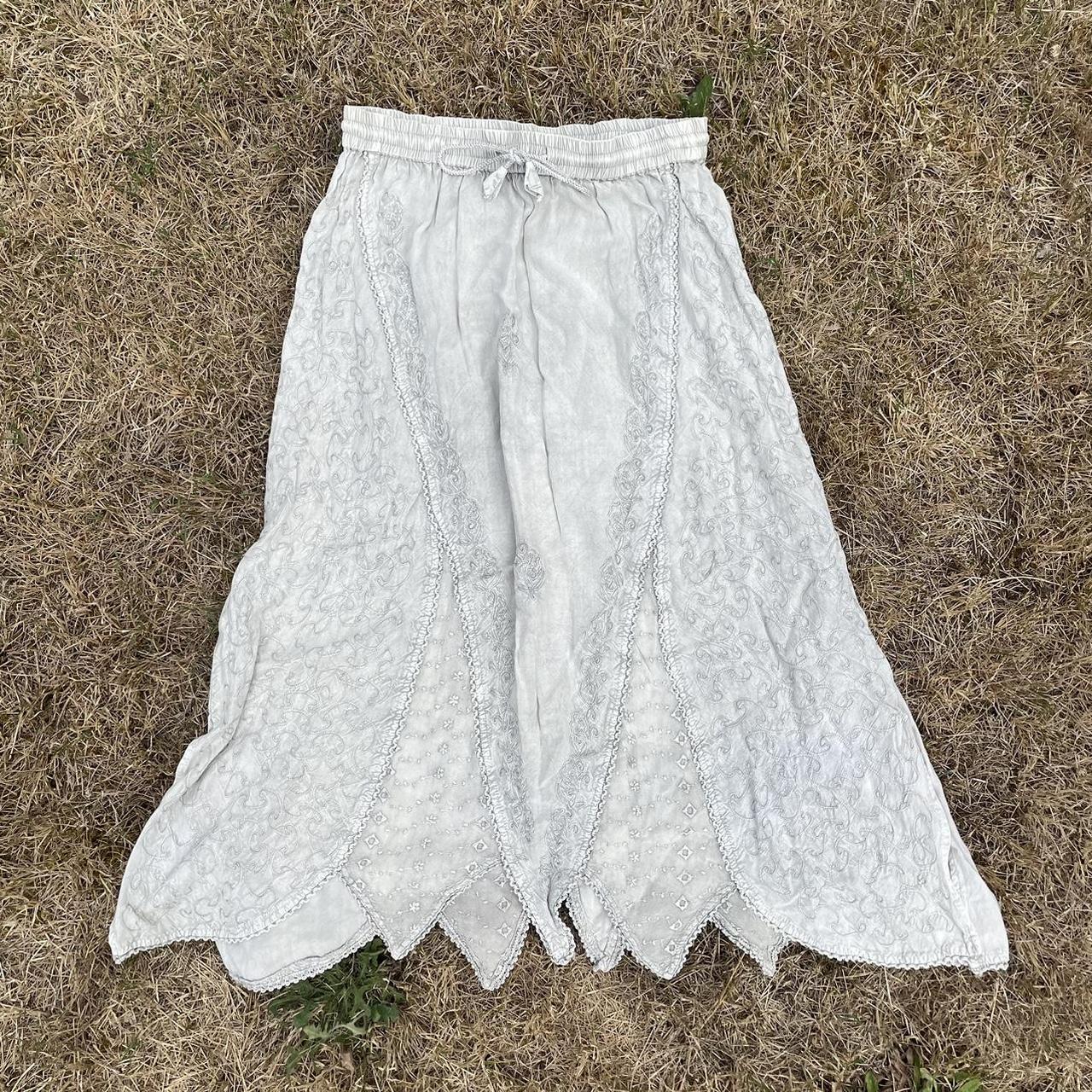 super cute fairy mermaid hippie float skirt!! color... - Depop