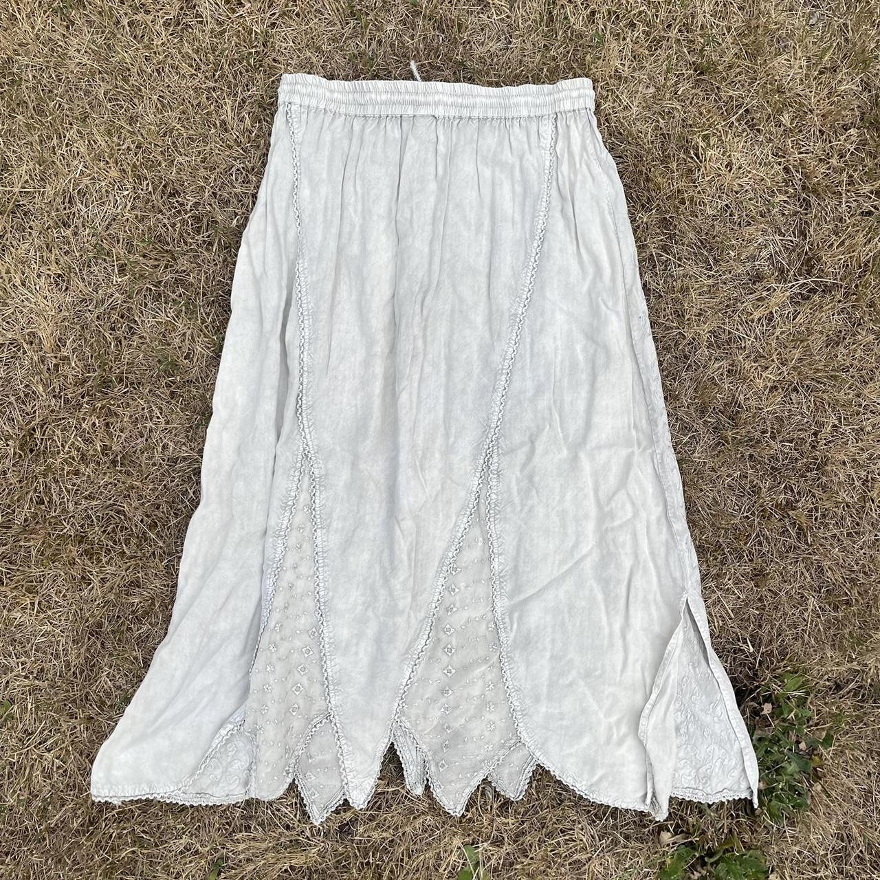 super cute fairy mermaid hippie float skirt!! color... - Depop