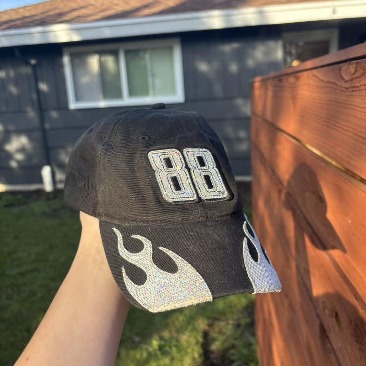 cute number 88 nascar racing cap!! some staining on... - Depop