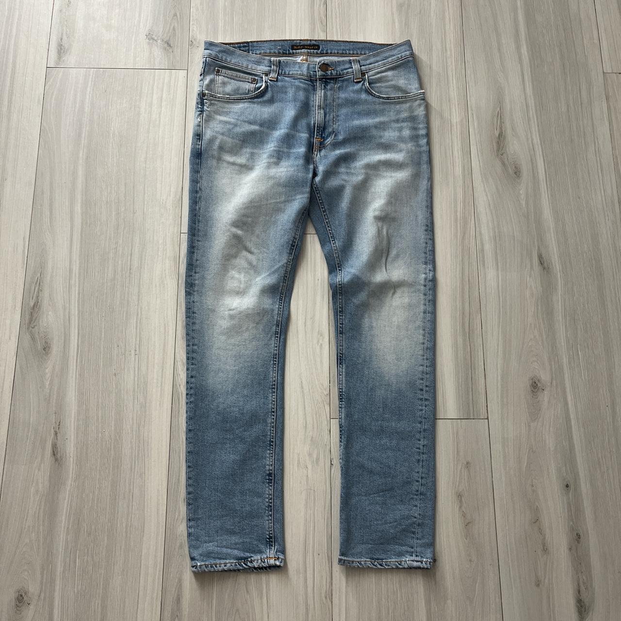 Nudie jean co 32 inch inseam - Depop