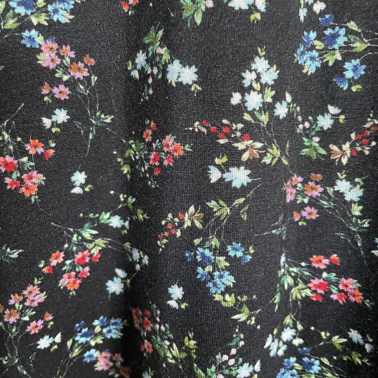 Karen Kane Women's Black and Pink Dress | Depop