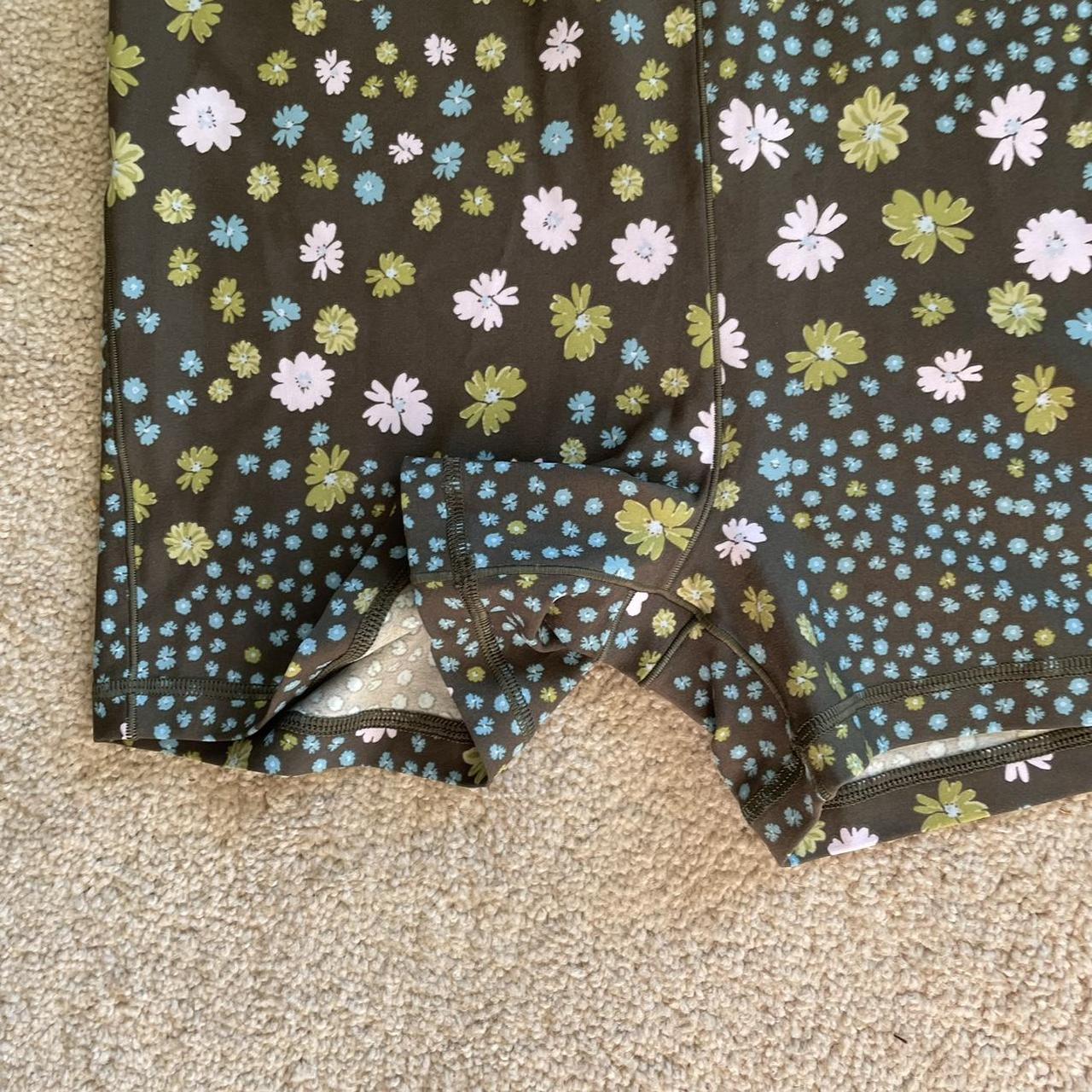 Aerie Women's Green and Blue Playsuit-romper | Depop