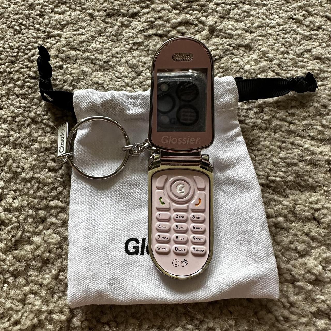 Glossier LA limited edition exclusive flip phone... - Depop