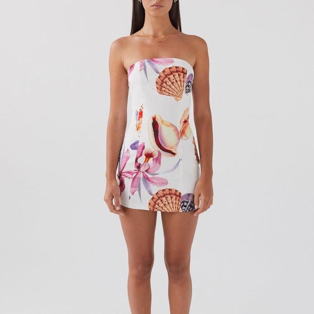 PEPPERMAYO - Exclusive Freya Linen Mini Dress -... - Depop