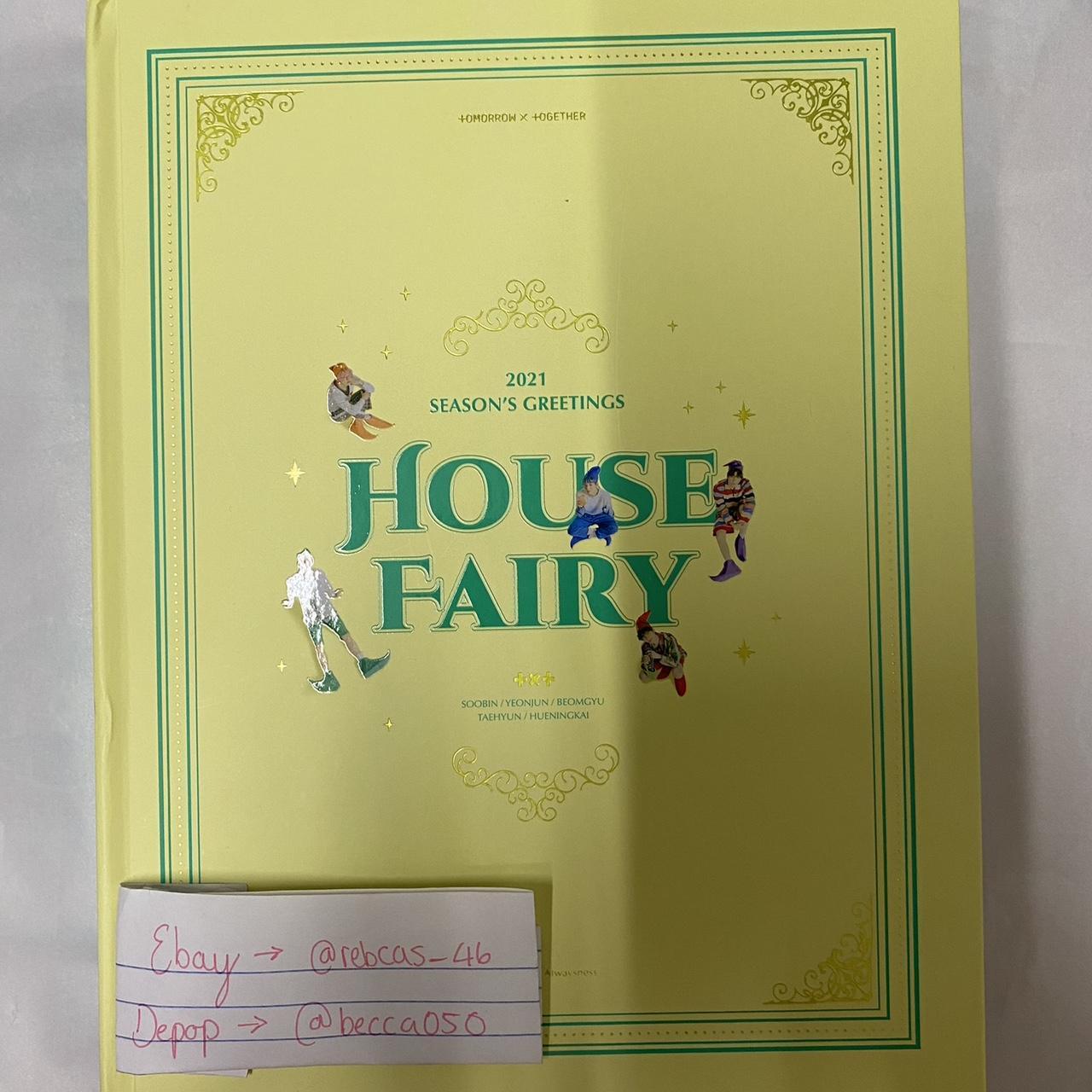 TXT House Fairy 2021 seasons greetings with... - Depop