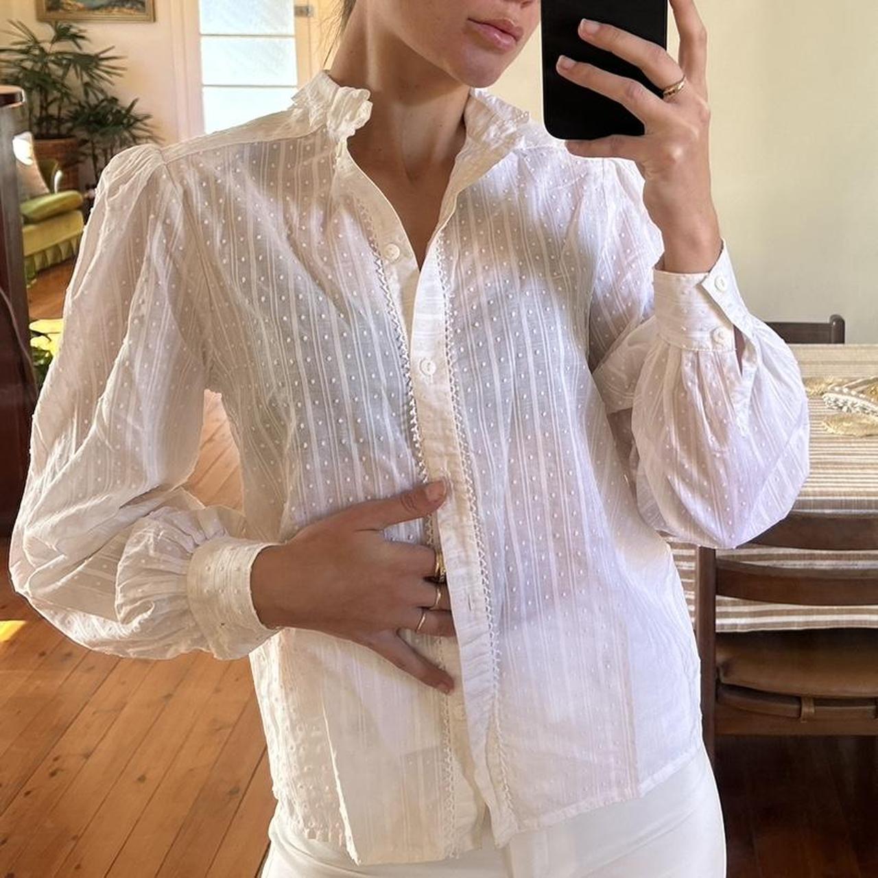 Perri Cutten Vintage Blouse 🫶🏼 The most insane... - Depop