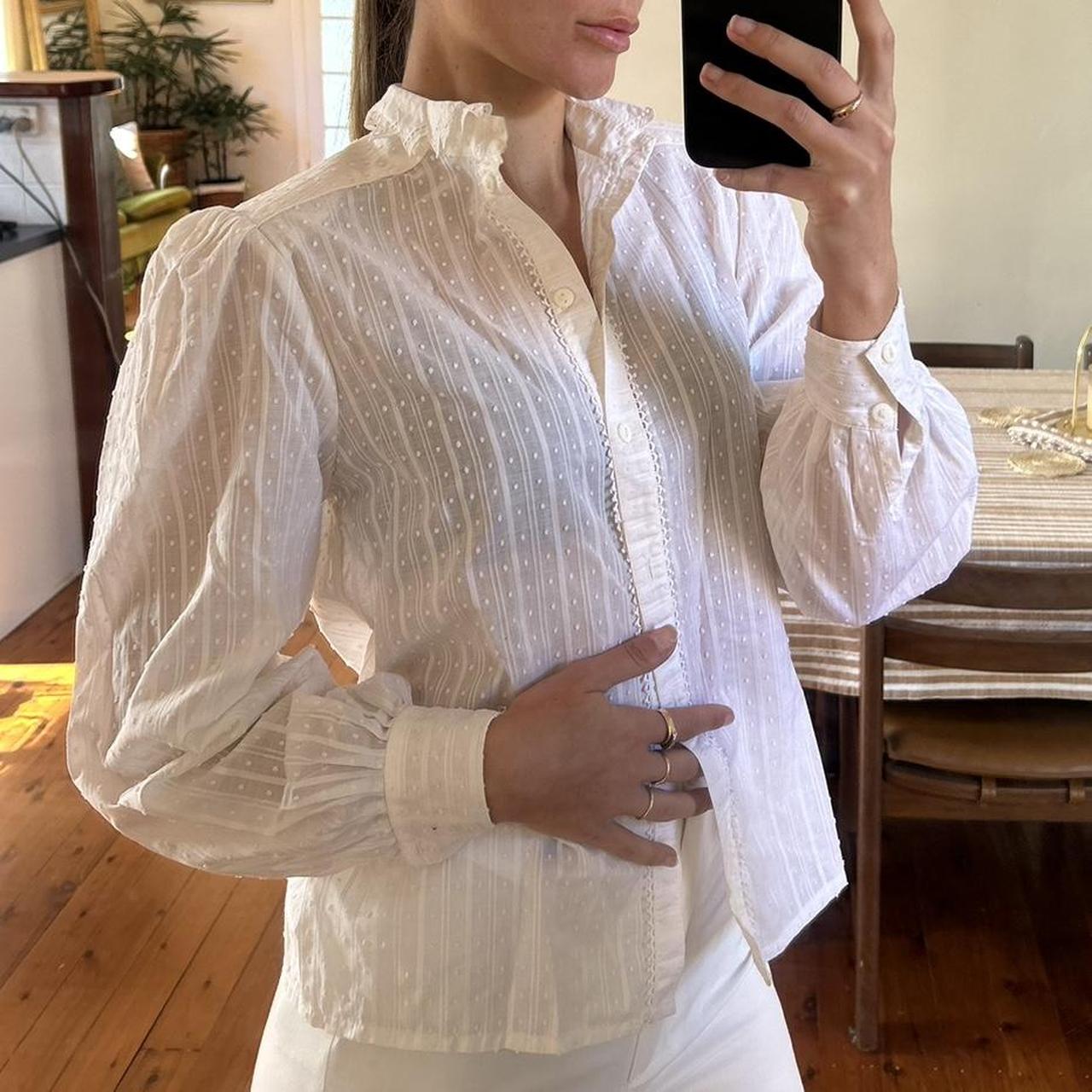 Perri Cutten Vintage Blouse 🫶🏼 The most insane... - Depop